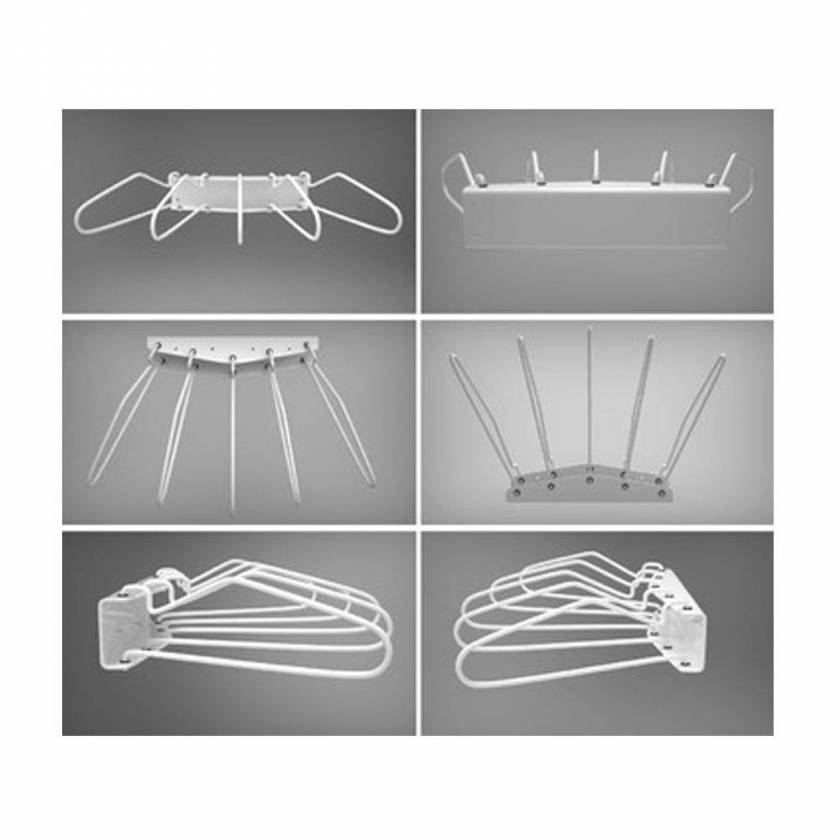 Wall Mounted 5 Apron Storage Unit |16410