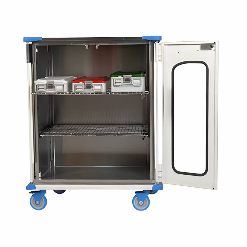 Pedigo RCC-245-B Revolution Closed Surgical Case Cart Double Door