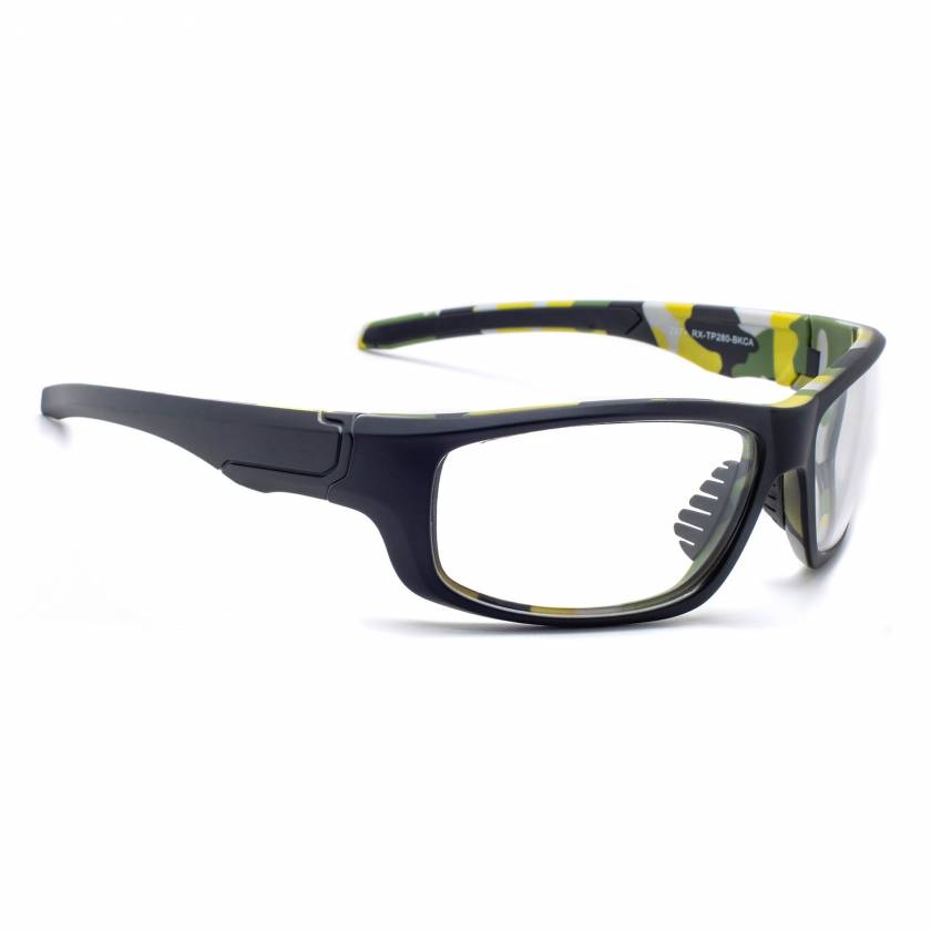 RG-TP280-BKCA Wrap Around Radiation Glasses Model TP280 Black Camouflage