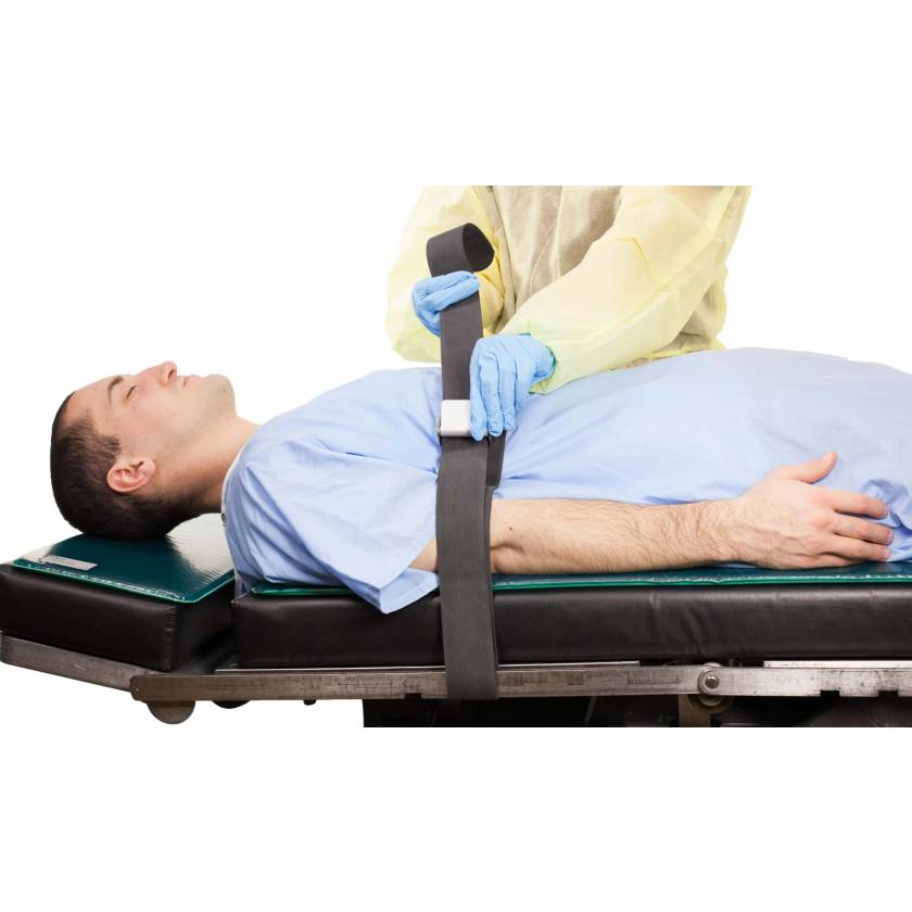 Latex Free Rubber Patient Safety Strap with One Buckle