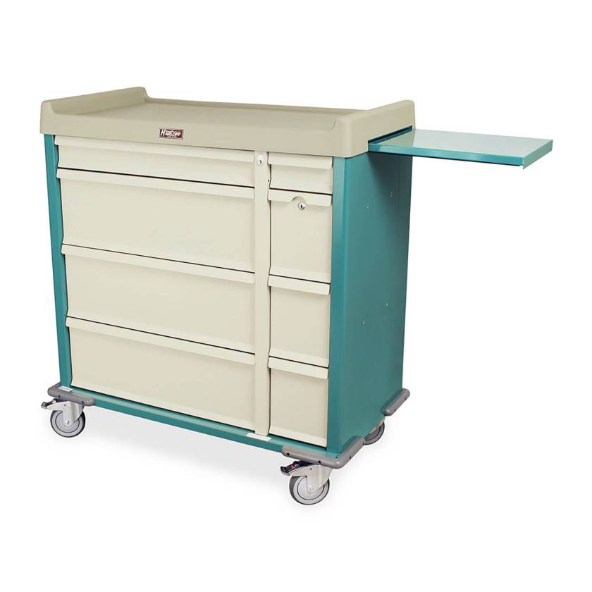 Harloff SL600PCSP Standard Line 600 Punch Card Medication Cart