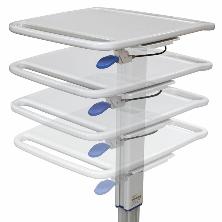 Capsa Healthcare 1970515 SlimCart Laptop Cart One Drawer