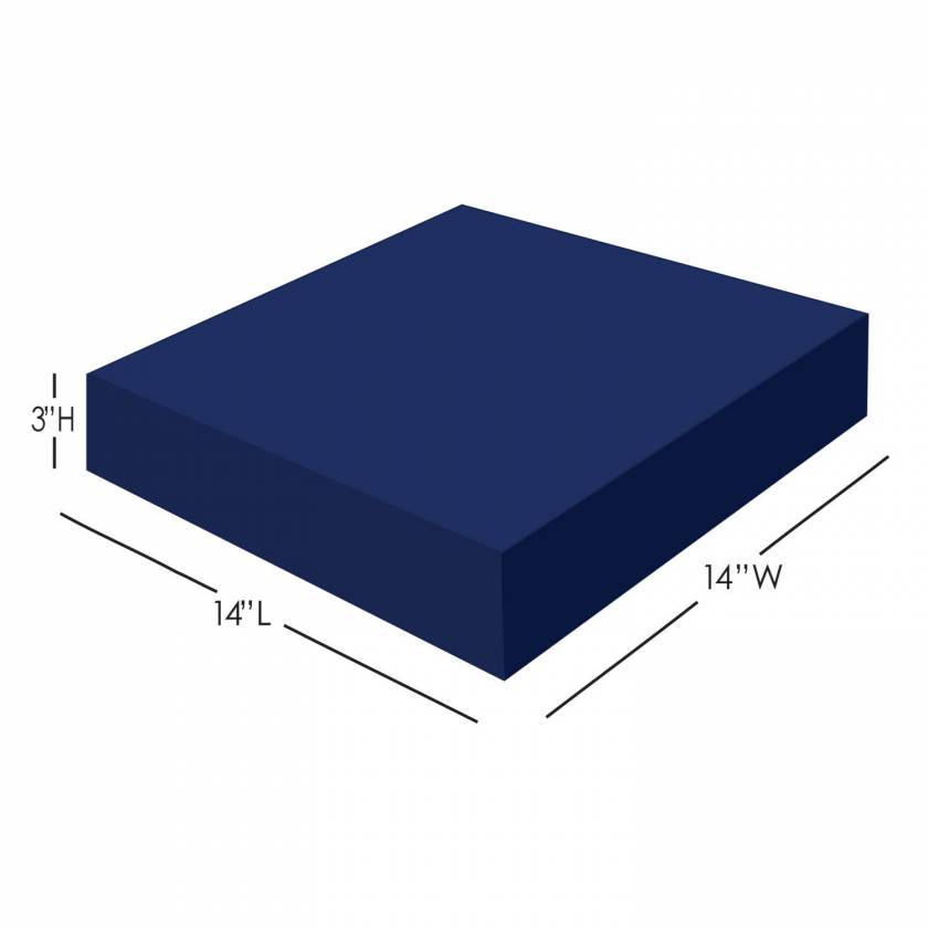 CHP Square Foam Positioner 14" W x 14" L x 2" or 3" H