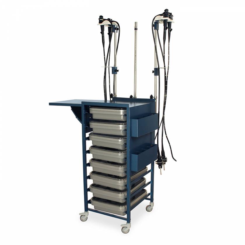 Harloff STC-AL8-JET Jet Cart Scope Drying System 8-Scope Tray