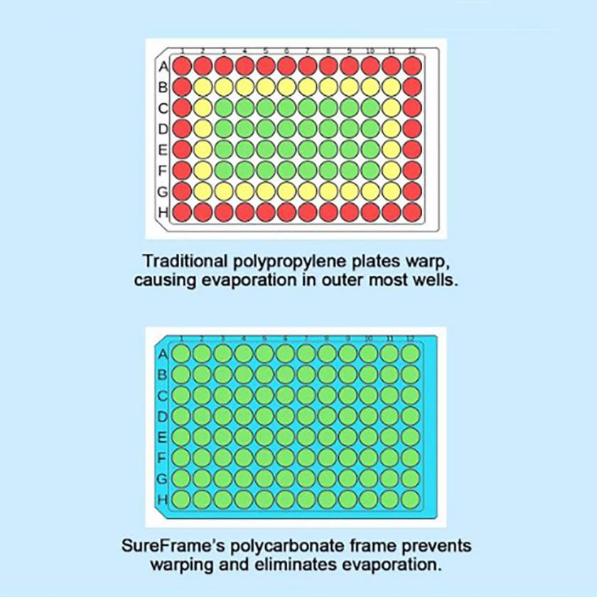 MTC Bio SureFrame 384-Well Two-Component PCR Plates