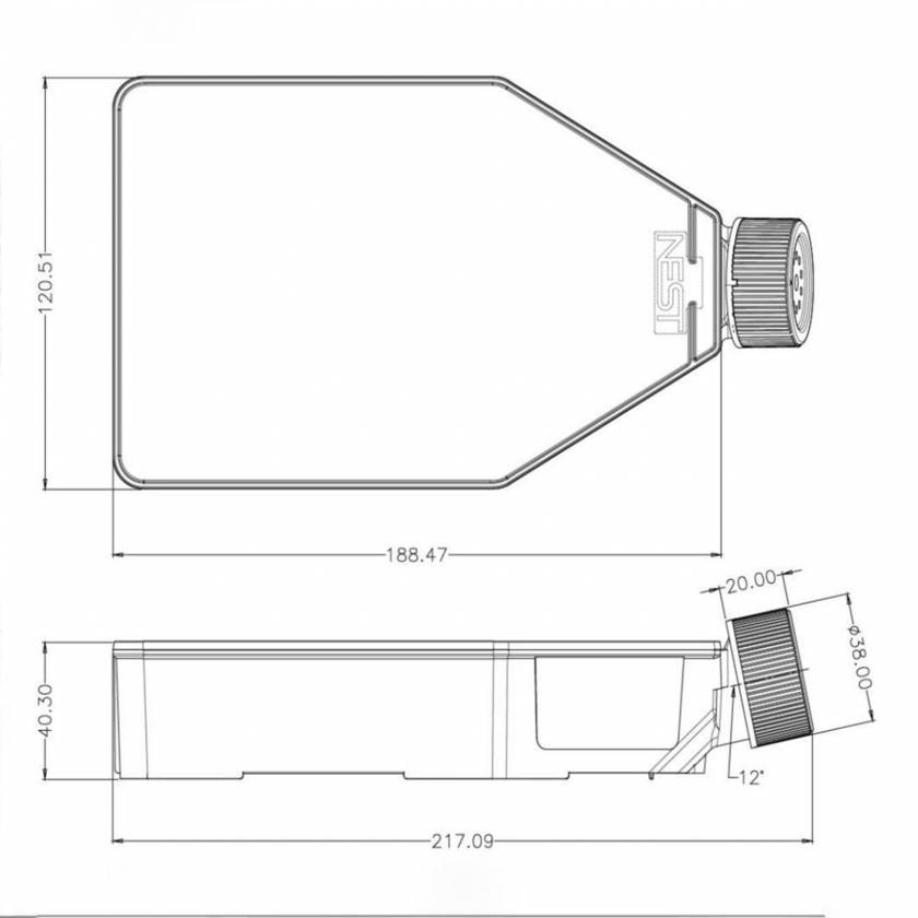 NEST Scientific Cell Culture Flask with Vent Filter Cap