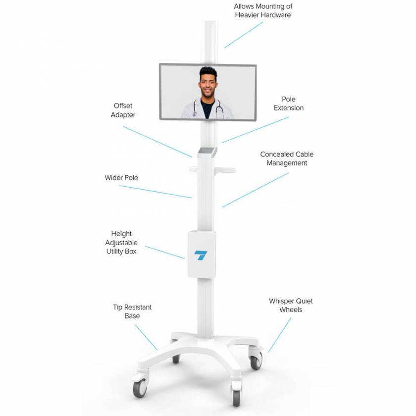 Capsa T2900 Tryten X1 Virtual Care Cart