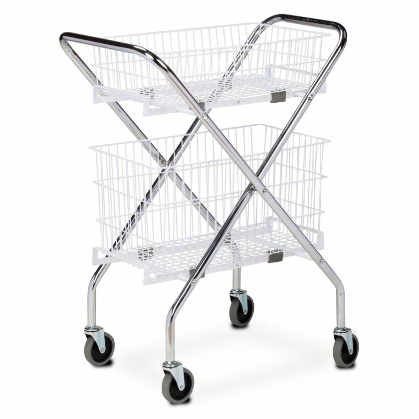 Clinton Wire Basket Utility Cart
