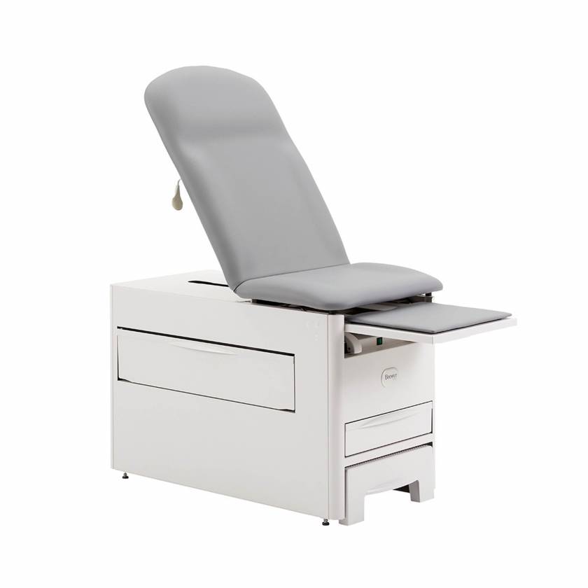 Brewer Versa Exam Table with Stirrups, Pelvic Tilt, Outlet and Drawer ...