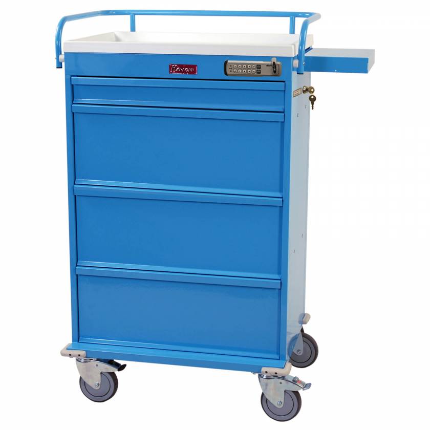 Harloff VLT360EPCSP Value Line 360 Punch Card Medication Cart