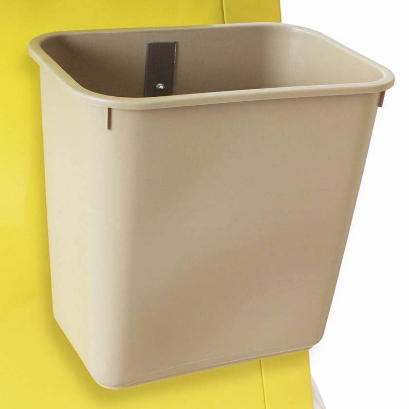 Harloff WASTE8QTDM 8 Quart Plastic Waste Container without Cover