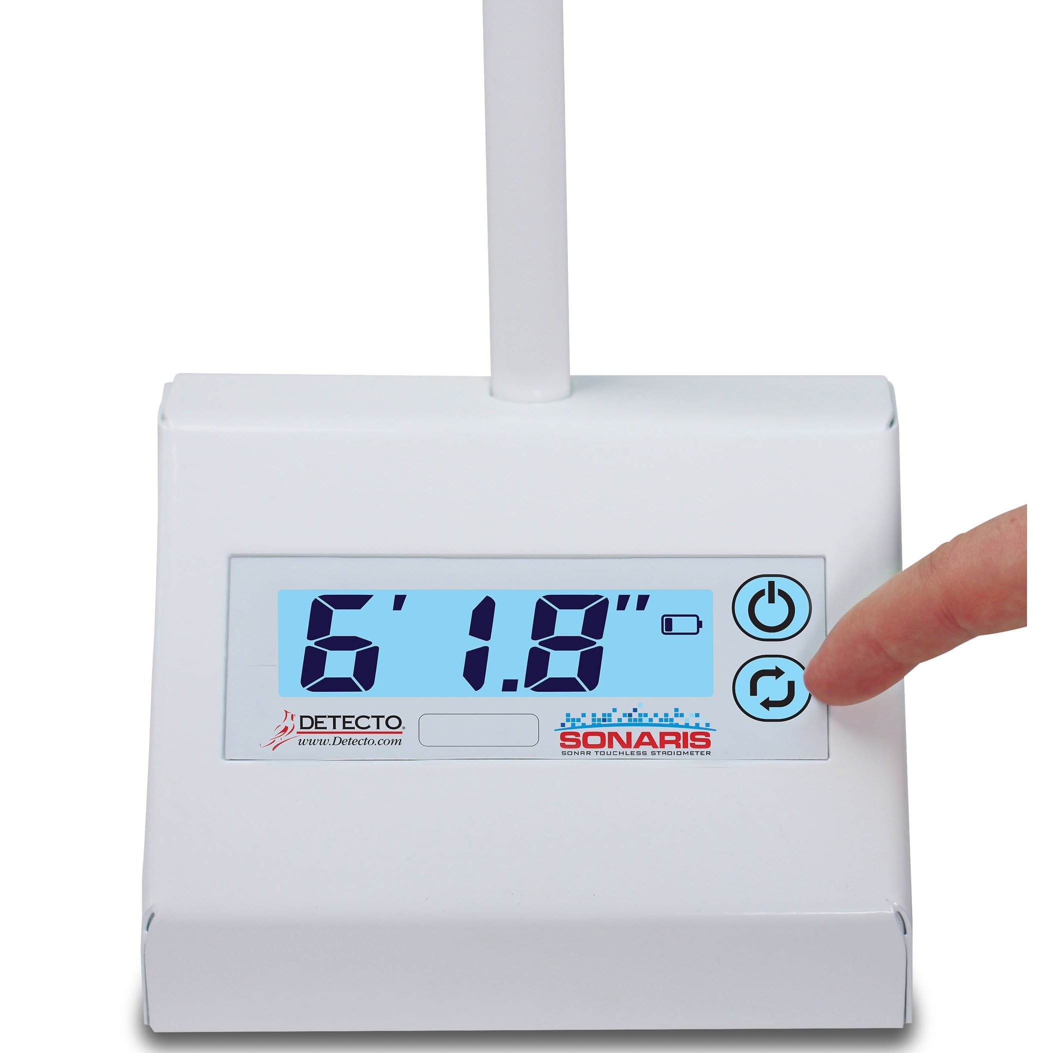 Detecto SONARIS Touchless Sonar Stadiometer Touchess Height Measurement