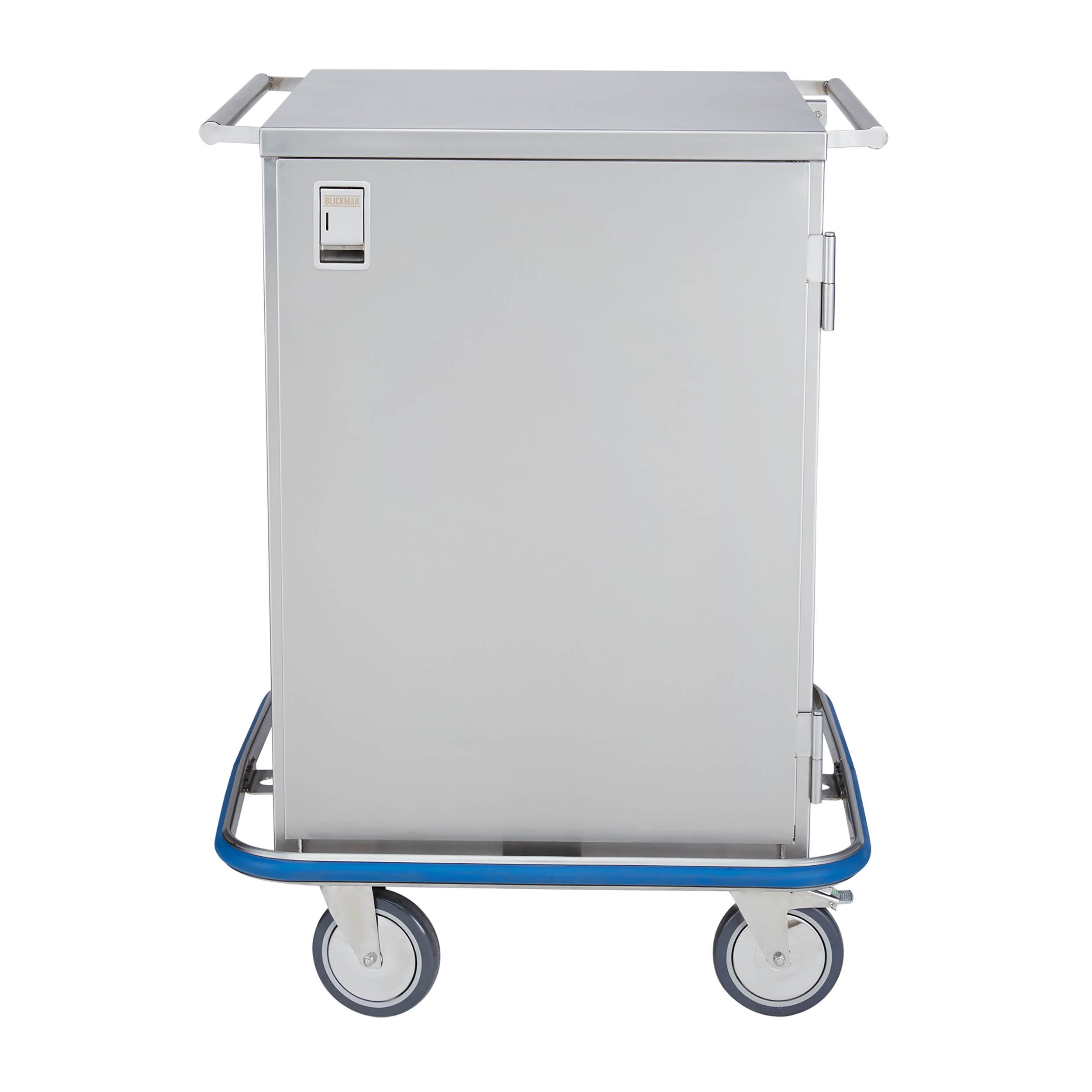 Blickman 2293333000 CCC3-19 Mini Case Cart with Single Solid Door