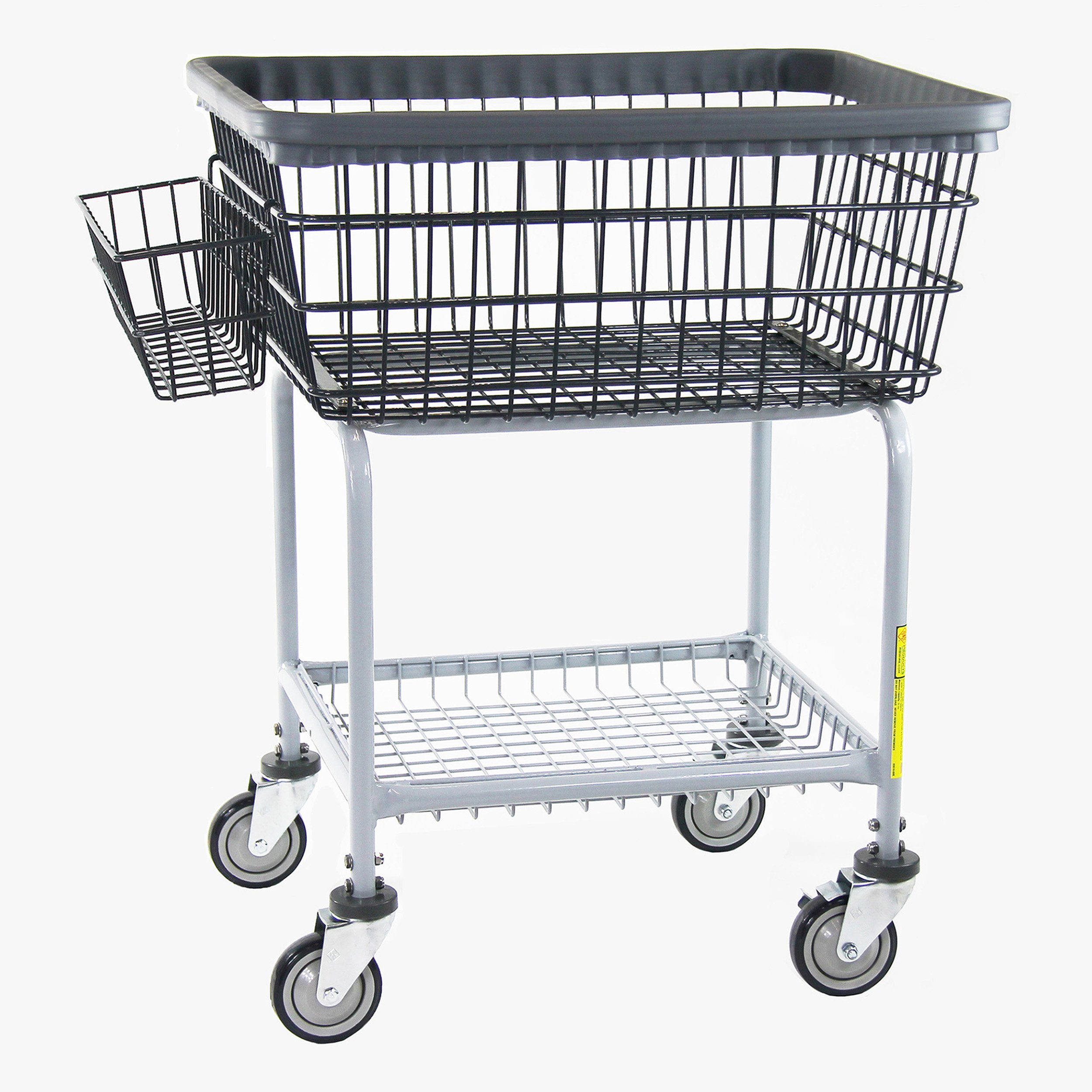 R&B Wire Dura-Seven™ Car Wash Towel Cart with Accessory Basket