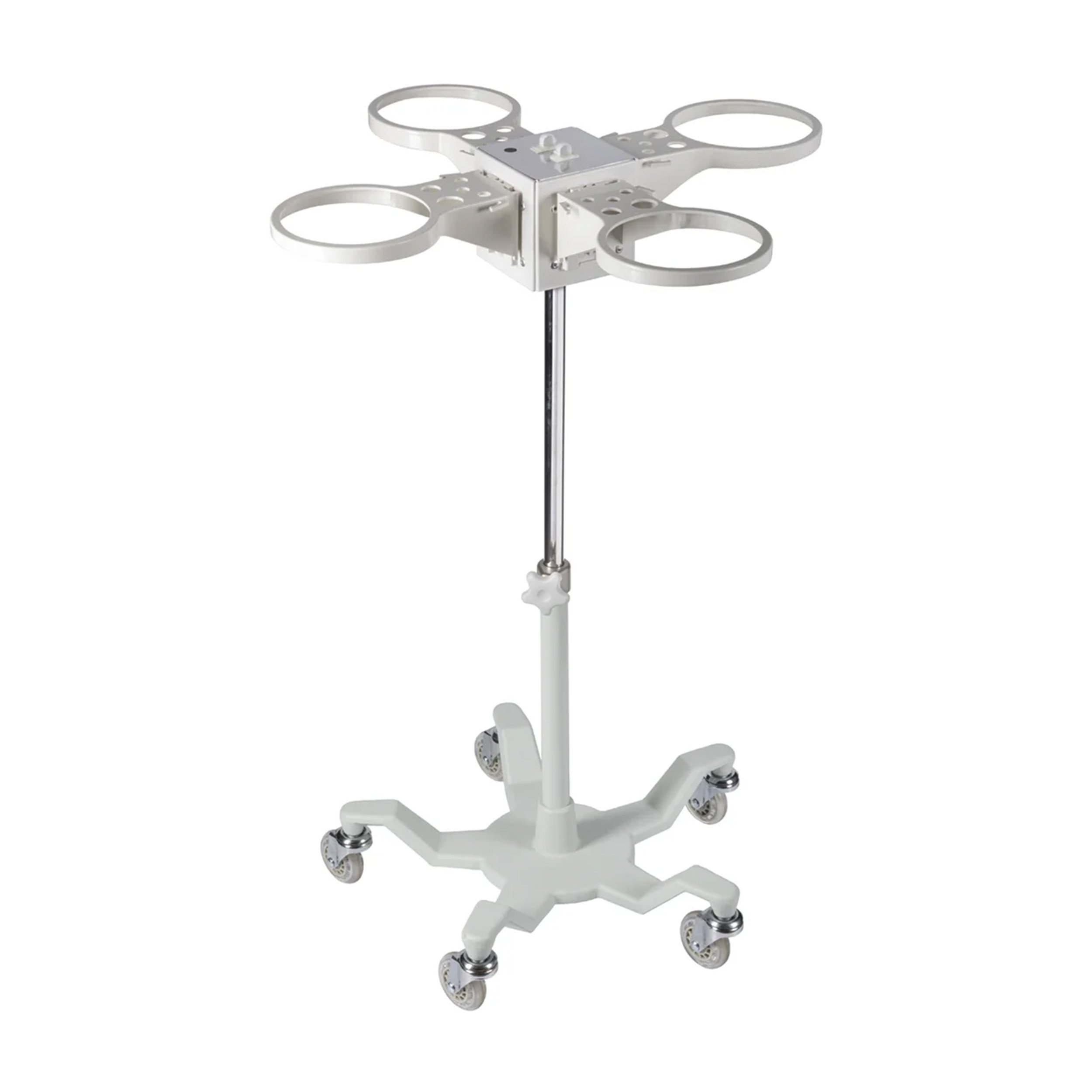 Bemis Health Care 533910 Four-Canister Hi-Low Stand