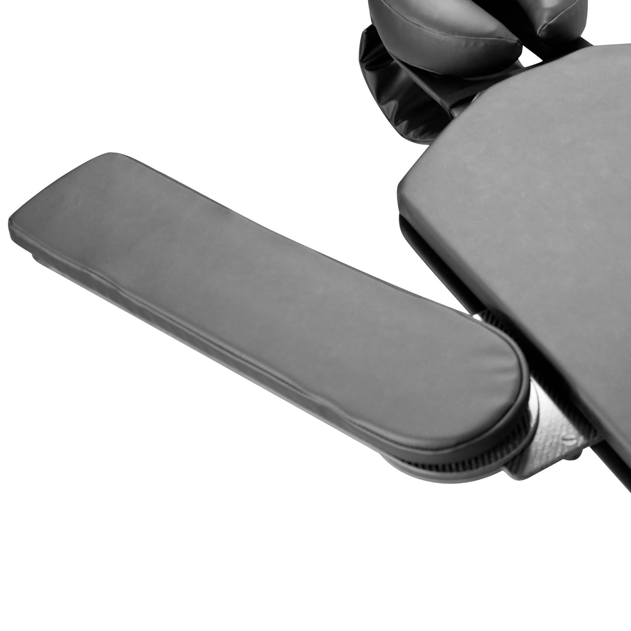 Oakworks 6" Wide Carbon Fiber Arm Board with Pewter Pad