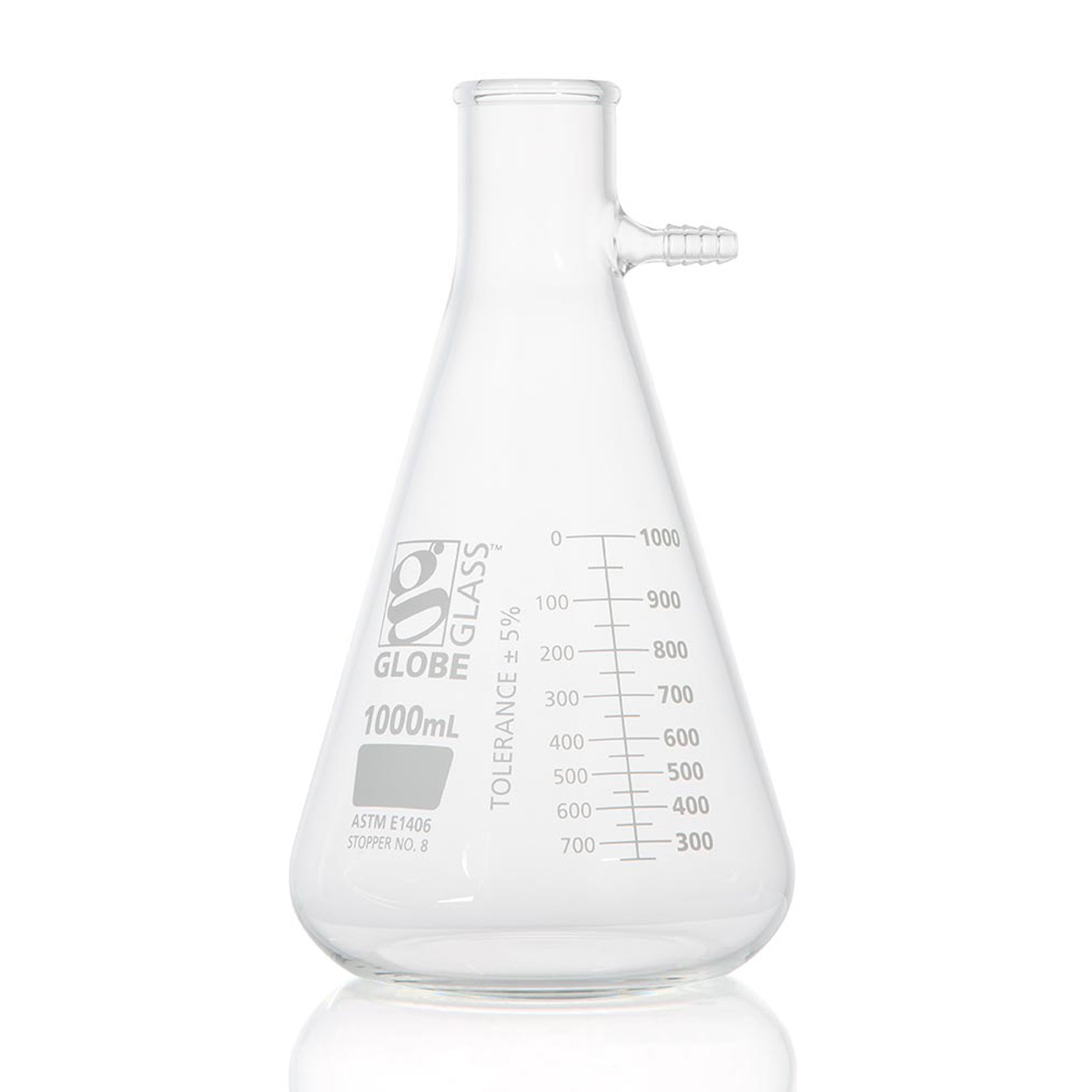 Globe Scientific Globe Glass Filter Flask