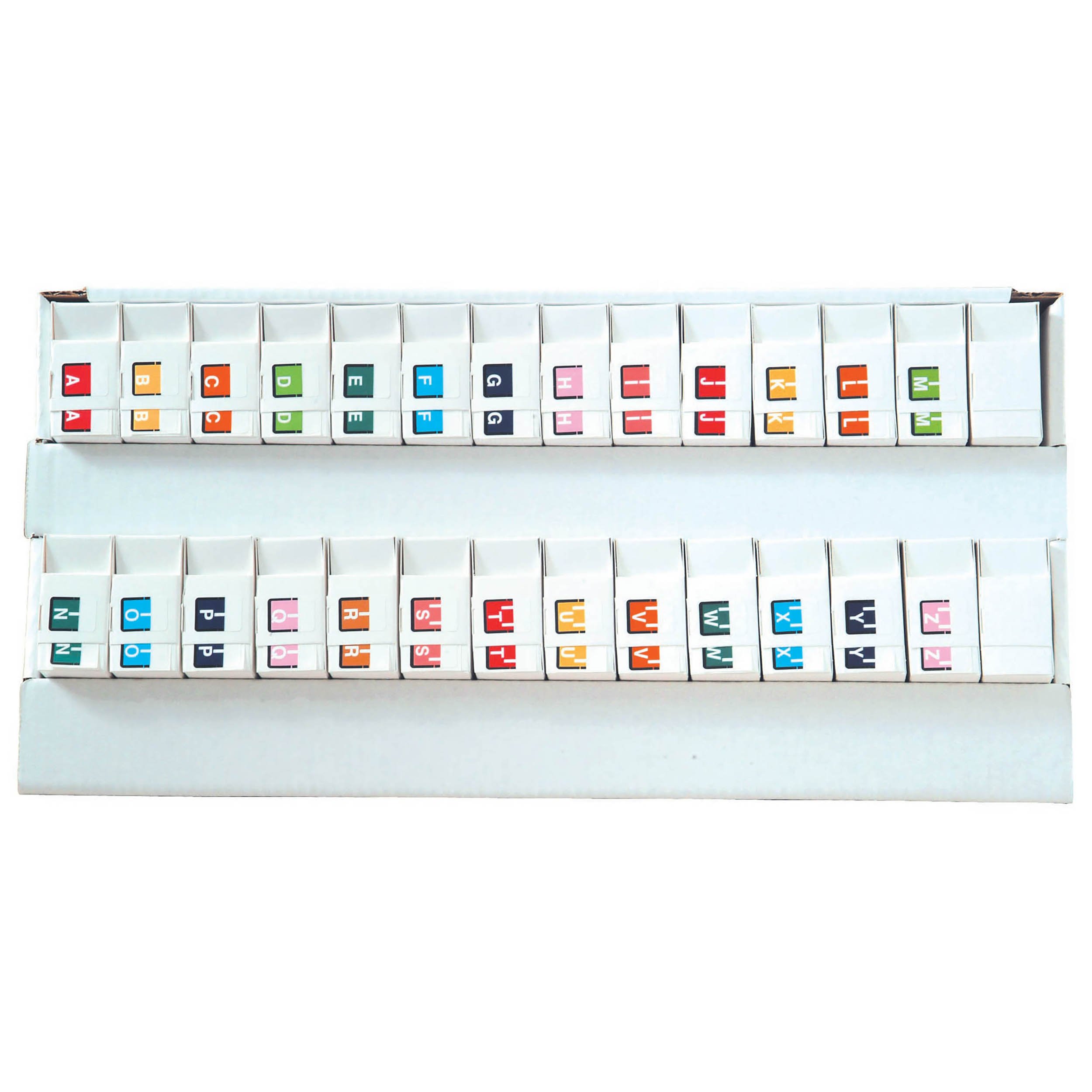 Arden Label Tab Products 1307 Match Alpha Roll Labels 1"H x 3/4"W