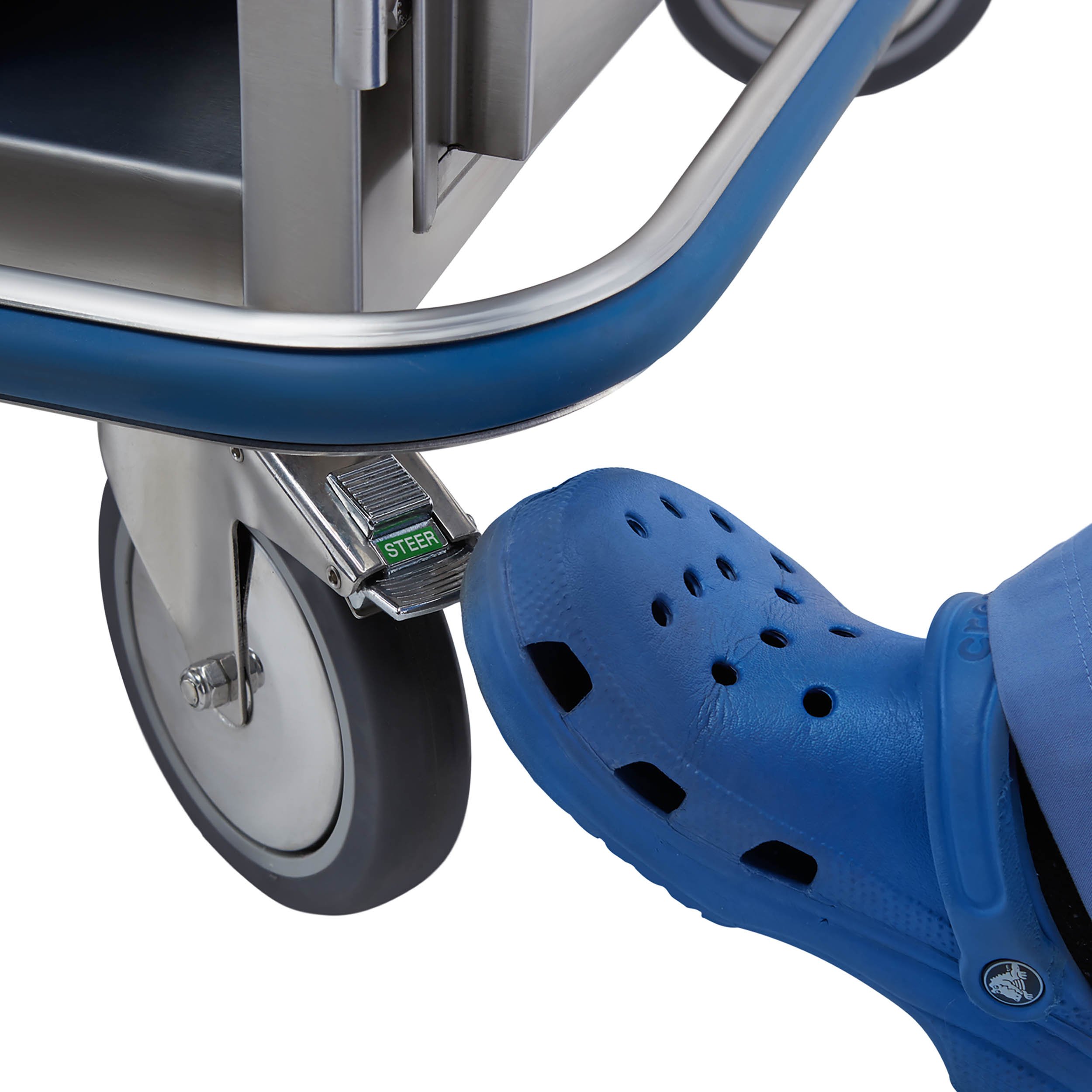 Blickman 2293331000 CCC1-19 Maxi Case Cart Double Solid Doors