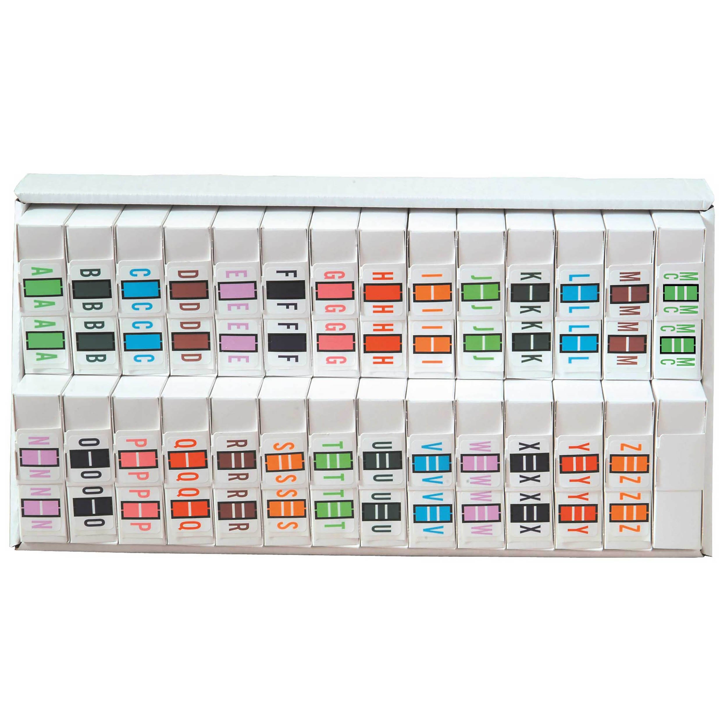 Arden Label File Doctor Match FDAV Series Alpha Roll Vinyl Labels