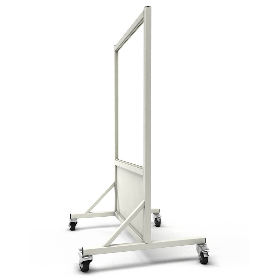 Phillips Safety LB-3036-ACR Mobile Lead Barrier Acrylic Window 30"Wx36"H