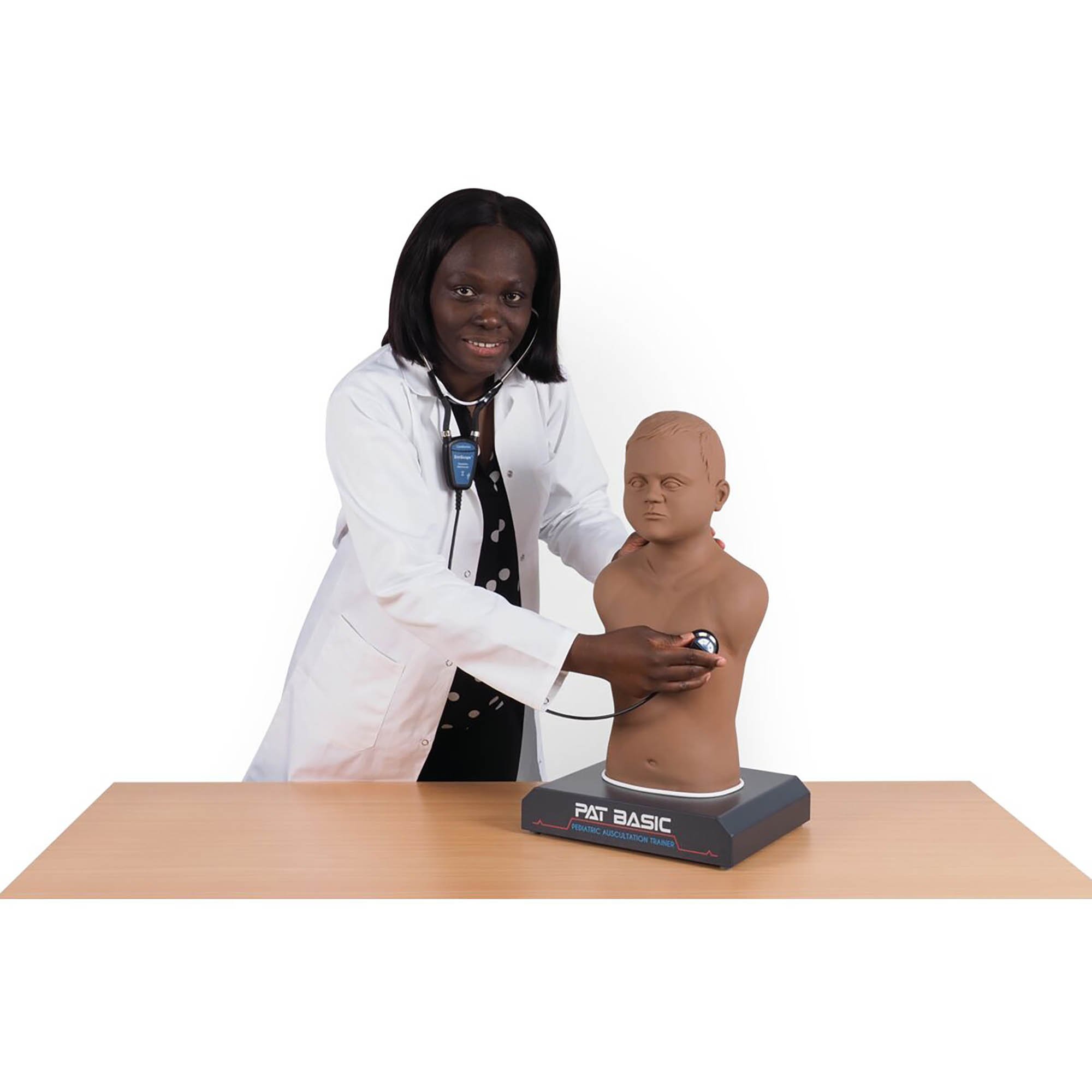 3B Scientific PAT Basic Pediatric Auscultation Manikin with SimScope