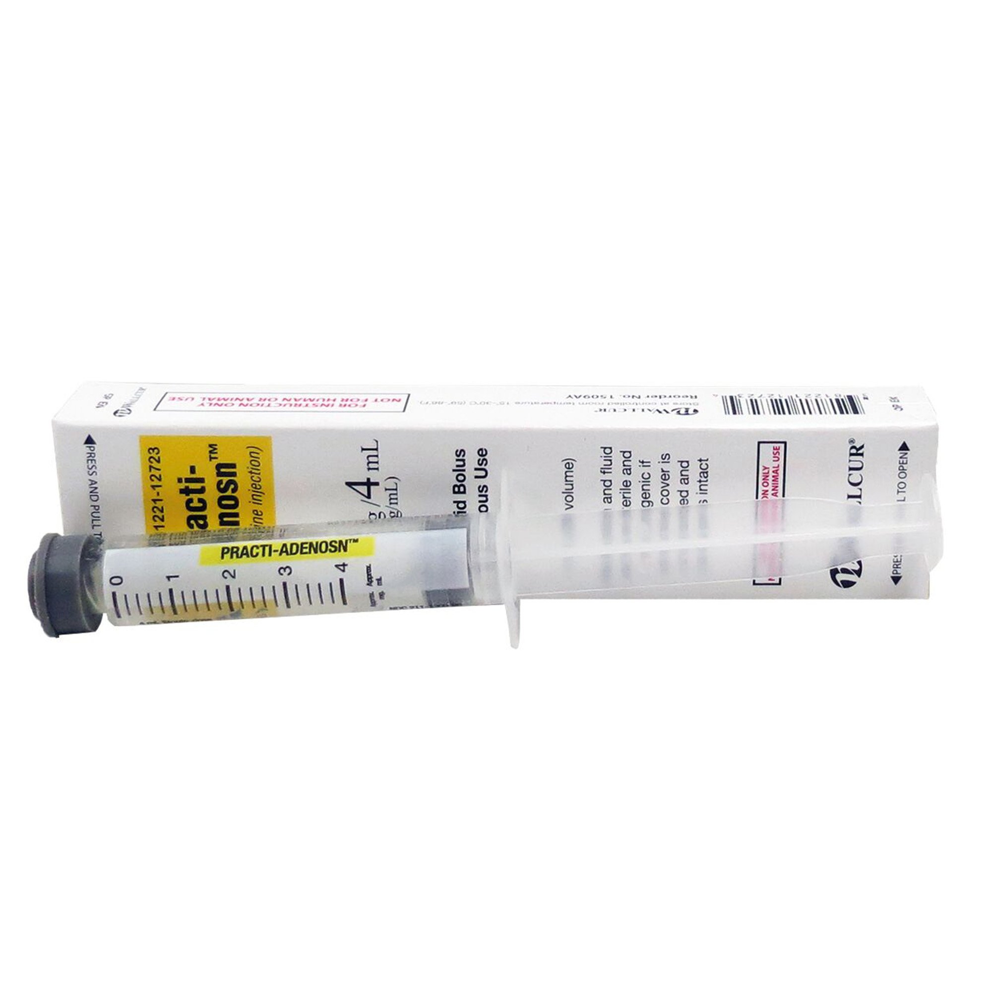 Wallcur 1024759 Practi Adenosine 12 Mg 4 Ml Syringe 6065
