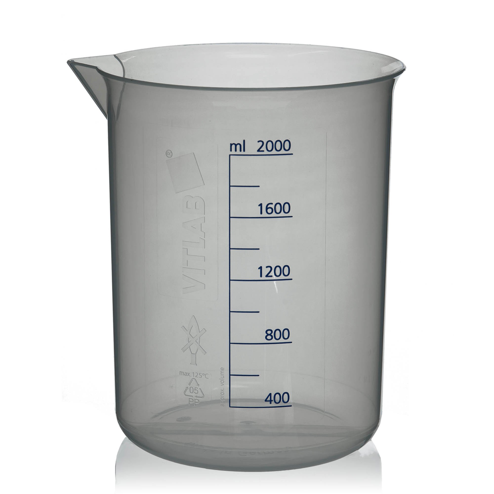 BrandTech Polypropylene Griffin Beaker