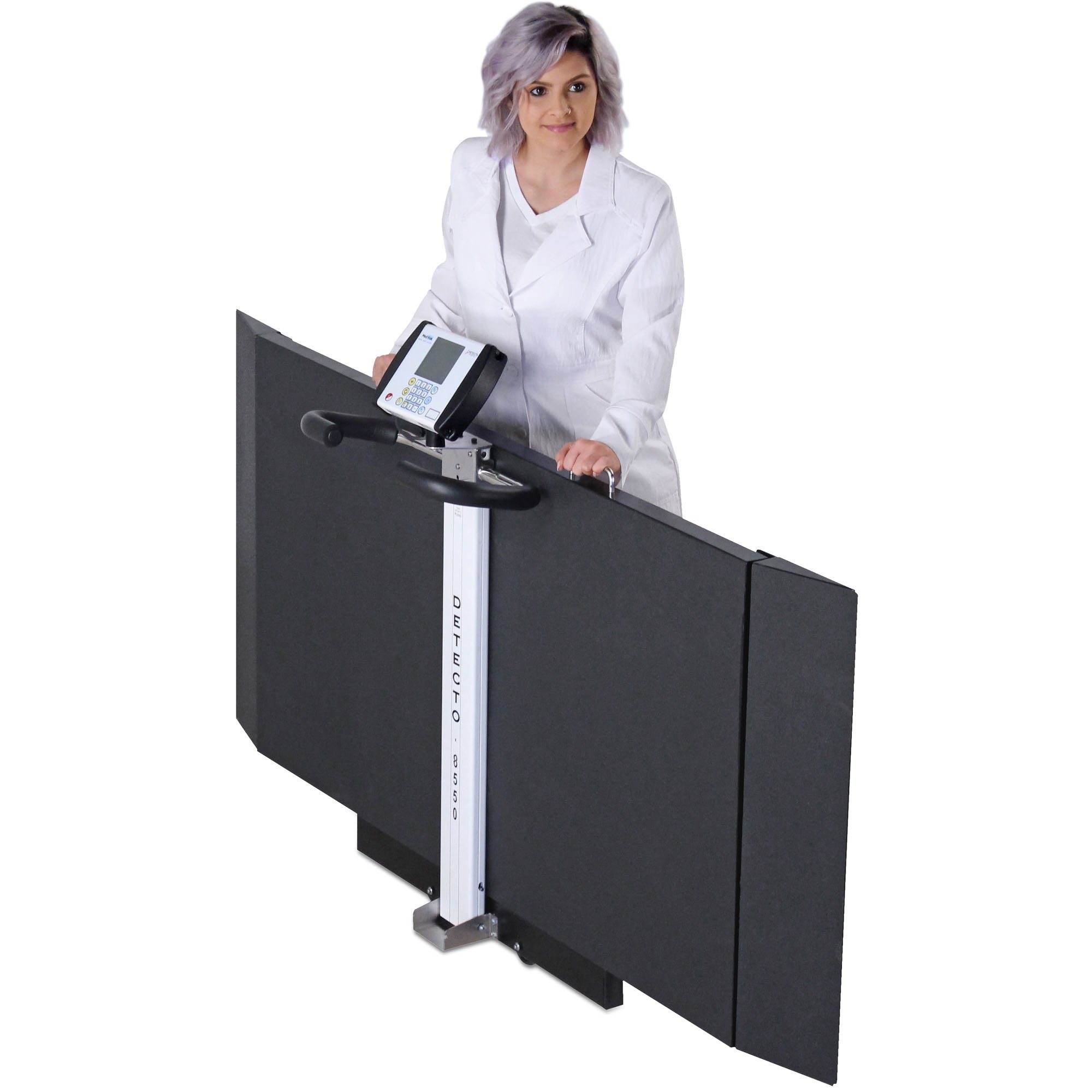 Detecto 8550 Portable Digital Stretcher Scale Folding Column Indicator