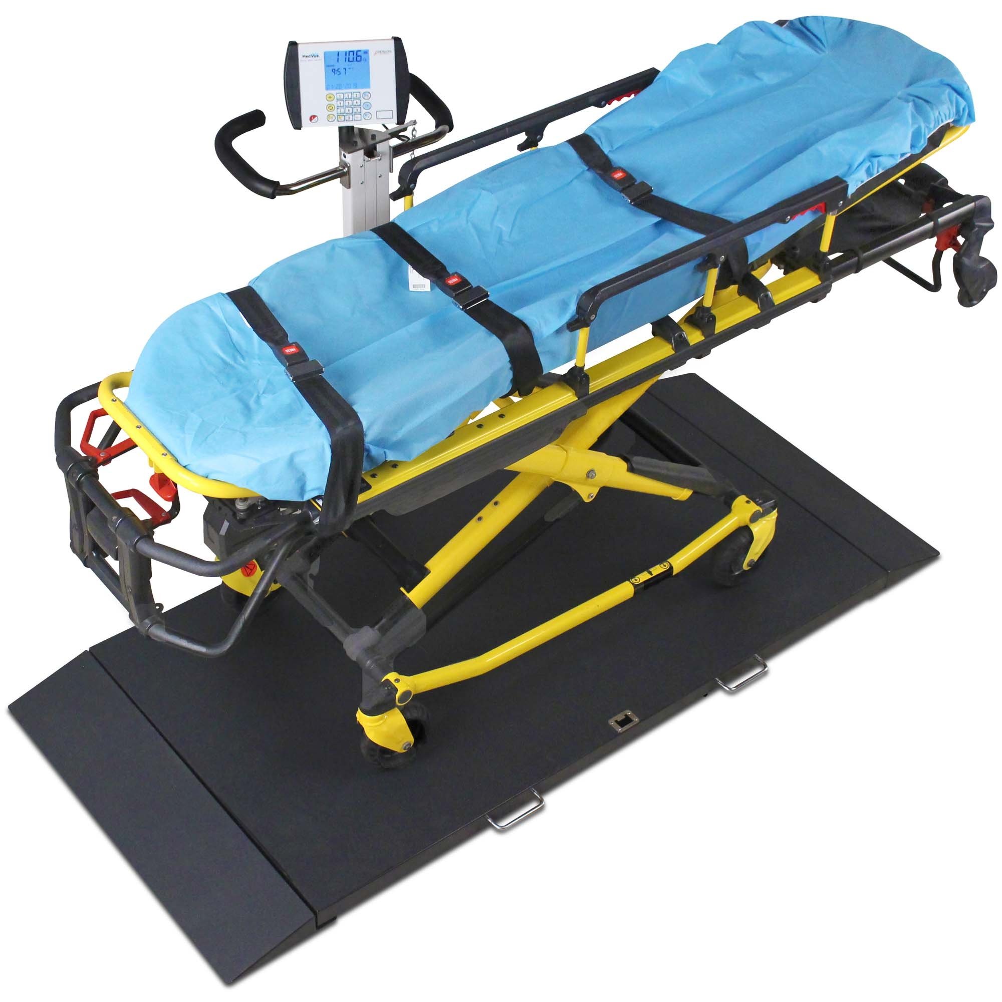 Detecto 8550 Portable Digital Stretcher Scale Folding Column Indicator