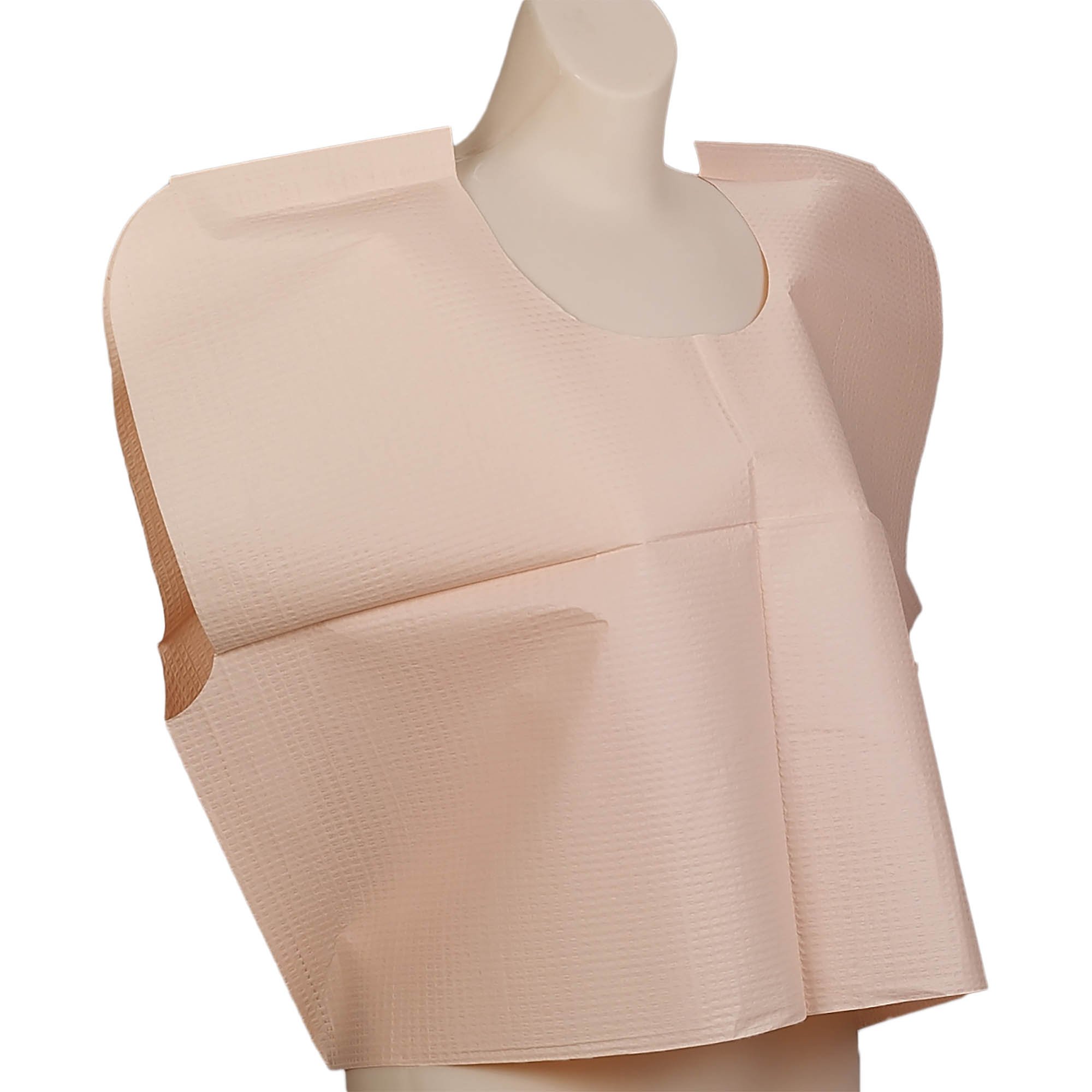 TIDI Products Choice Exam Capes Tissue/Poly/Tissue Waffle 30" x 21"