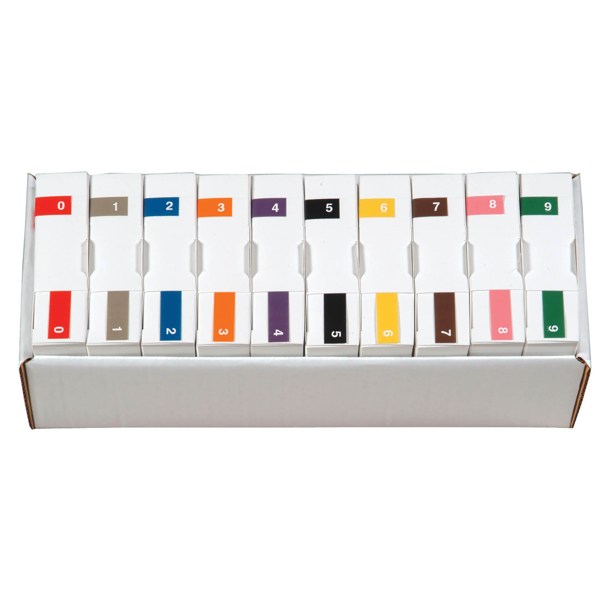 AMES L-A-00134RB Match AENP Series Numeric Color Code Roll Labels
