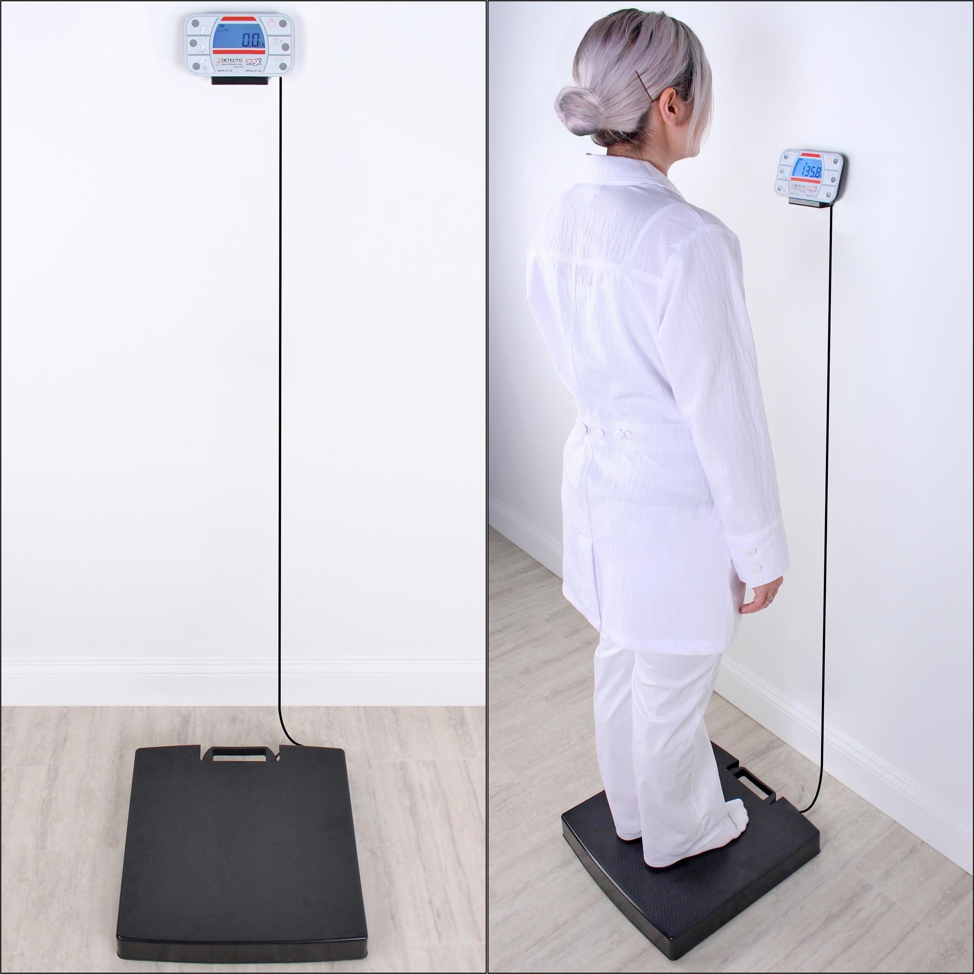 Detecto APEX-RI Remote Indicator Portable Digital Scale 600lb Capacity