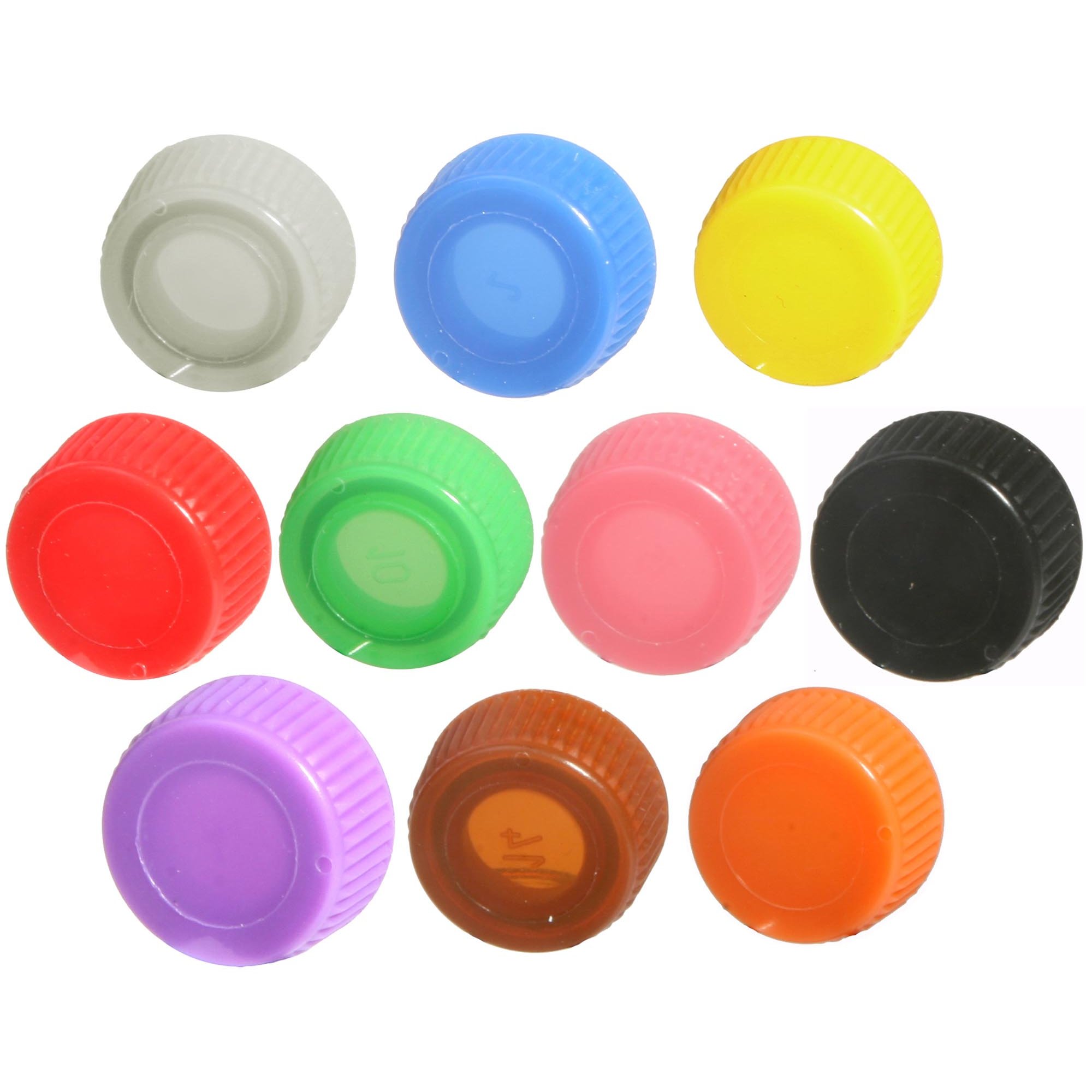 Bio Plas PP Screw Caps with O-Ring for Screw Cap Microcentrifuge Tubes