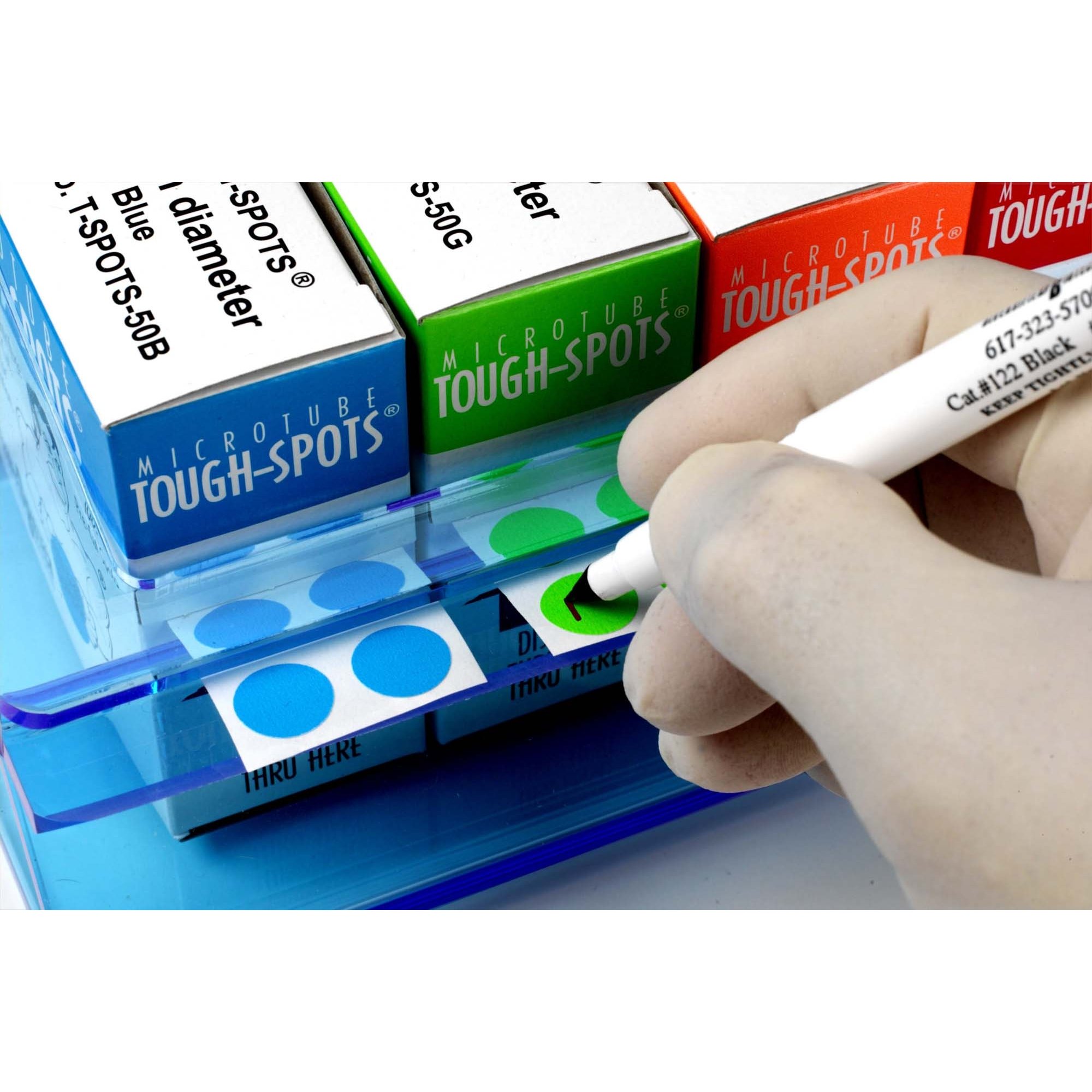 Portable Tough-Tags Station Dispenser Heathrow Scientific HS23460