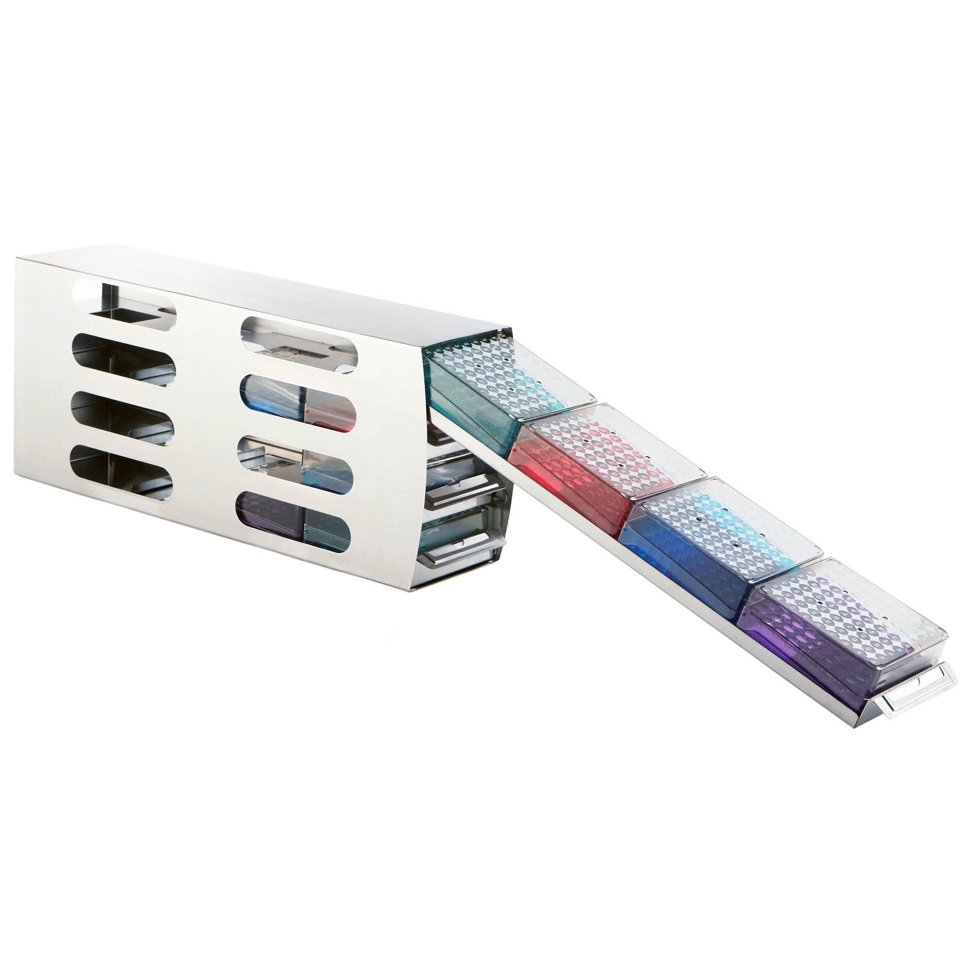 Horizontal Arctic Squares Freezer Rack Heathrow Scientific HS2864