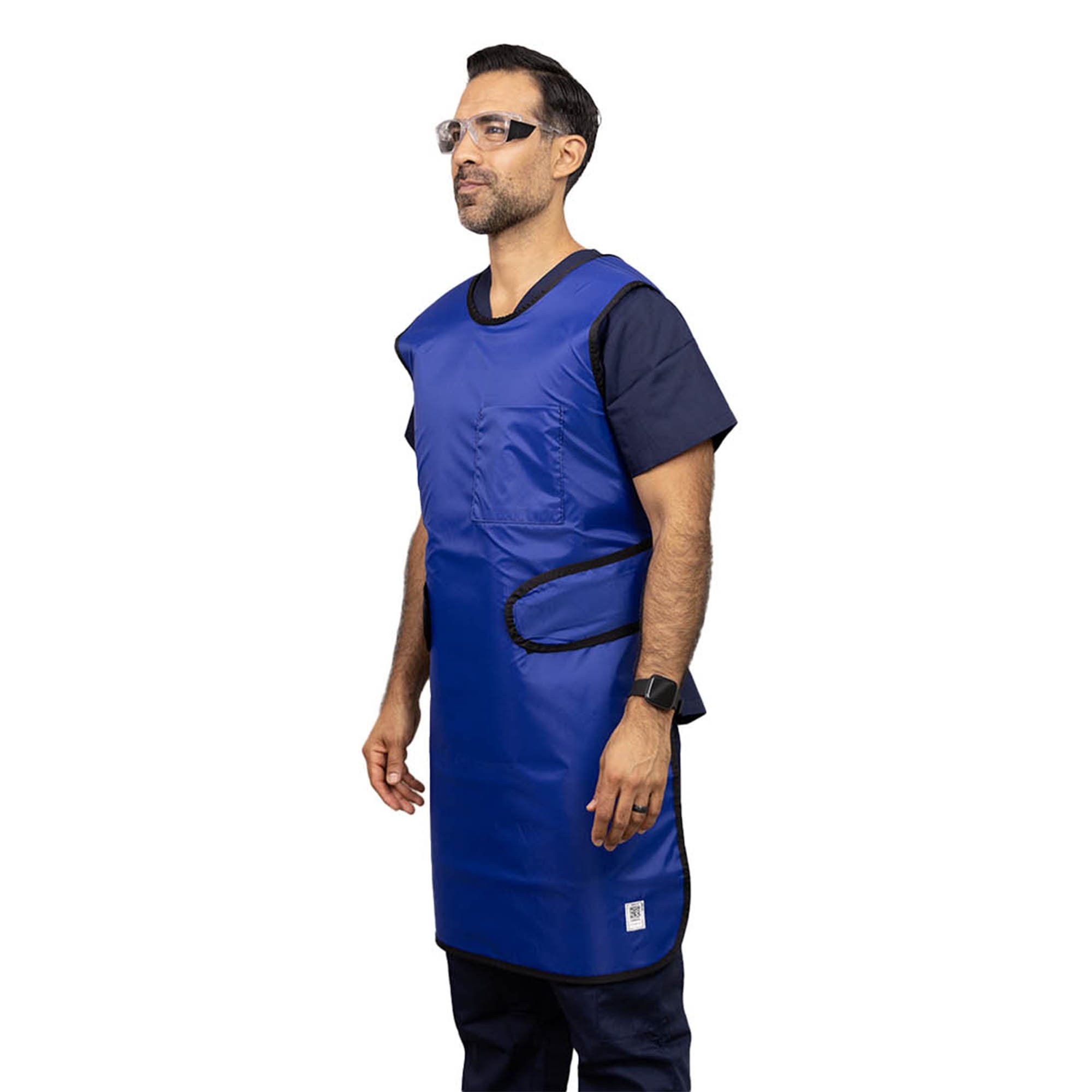 Quickship Radiation Lightweight Lead Flexiback Frontal Apron Nylon