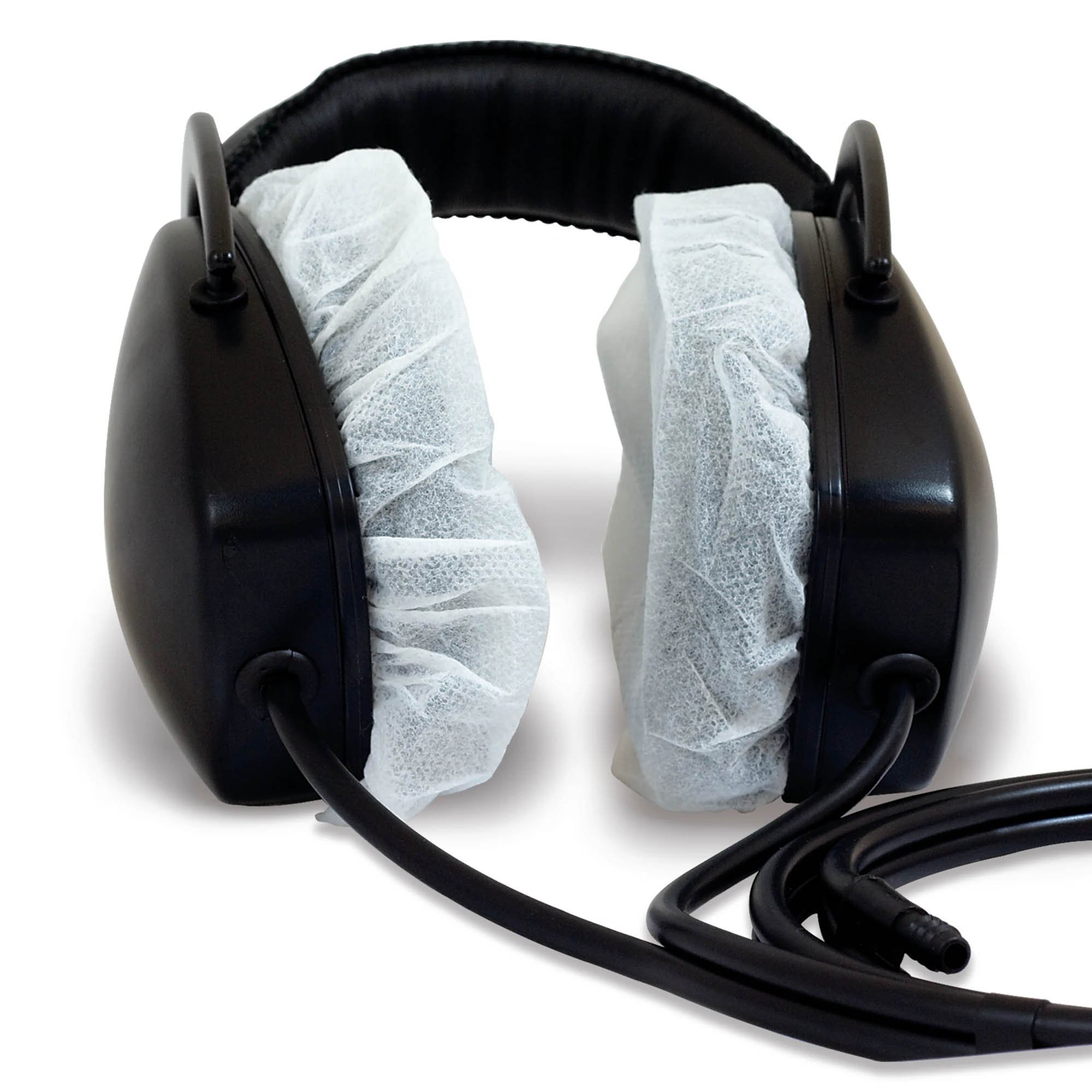 SCS MR-Safe Small Sanitary Headset Covers - White