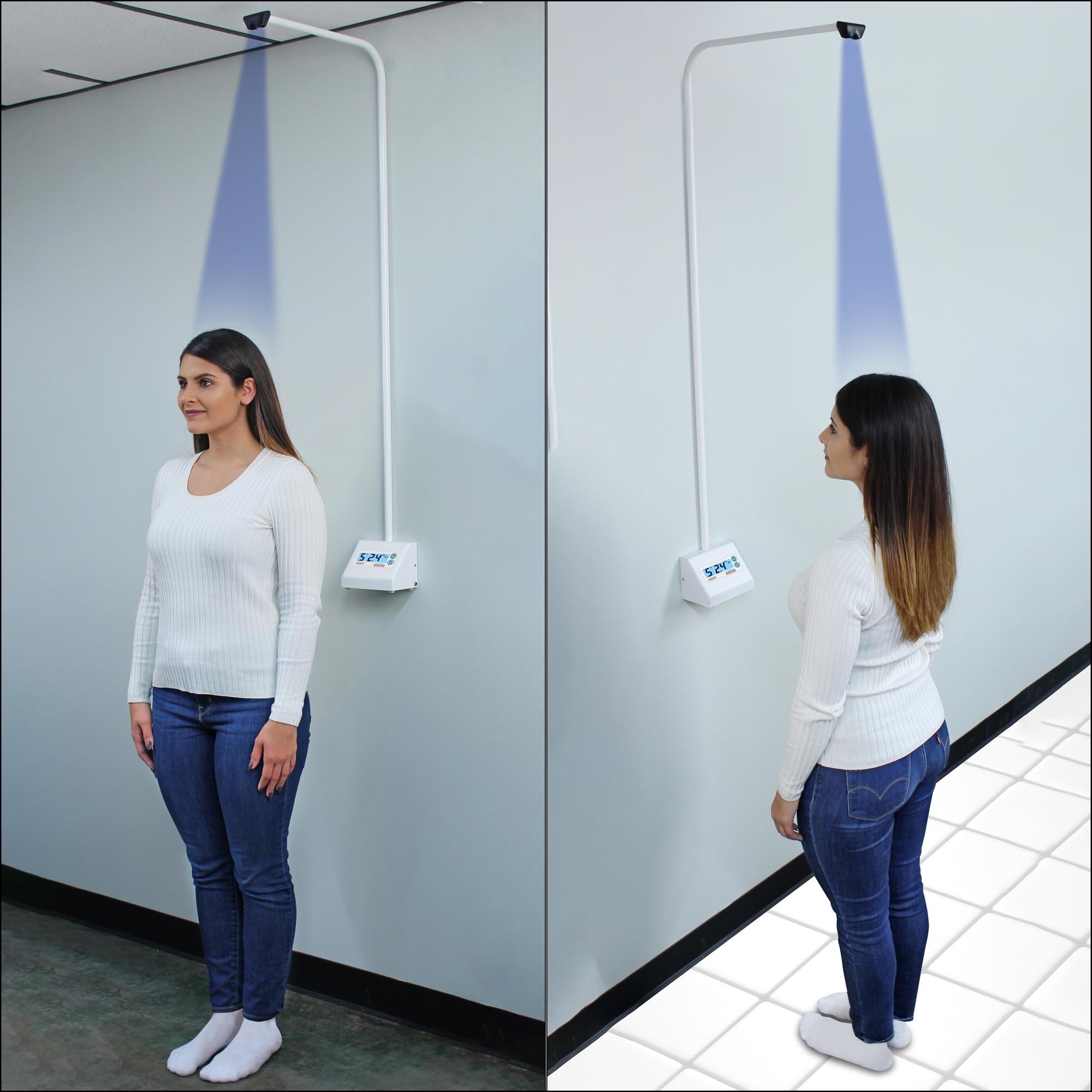 Detecto SONARIS Touchless Sonar Stadiometer Touchess Height Measurement