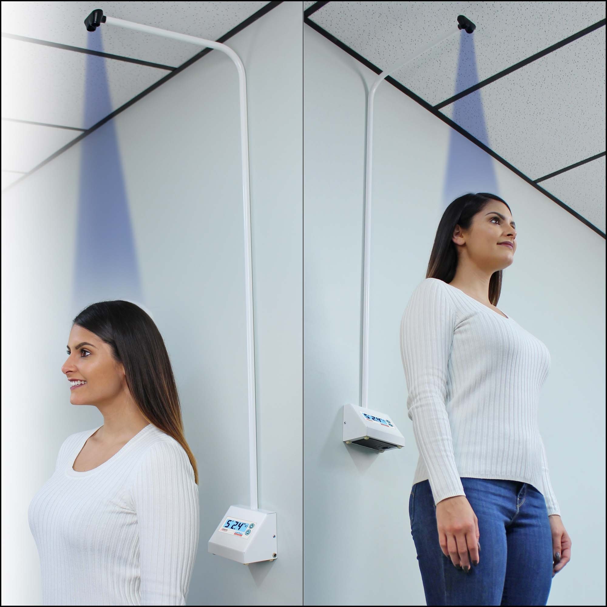Detecto SONARIS Touchless Sonar Stadiometer Touchess Height Measurement