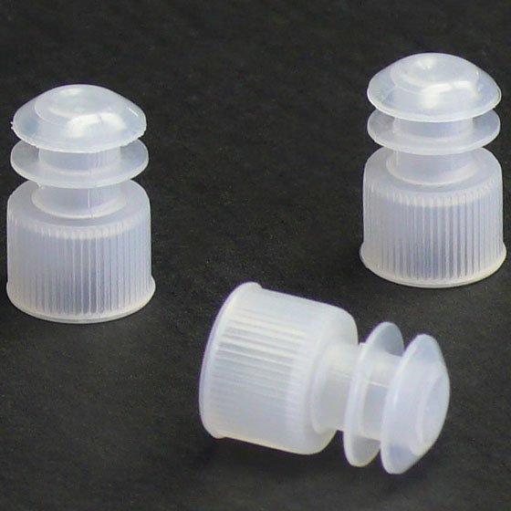 13mm Flanged Plug Cap Test Tube Plug Cap Polyethylene Globe Scientific