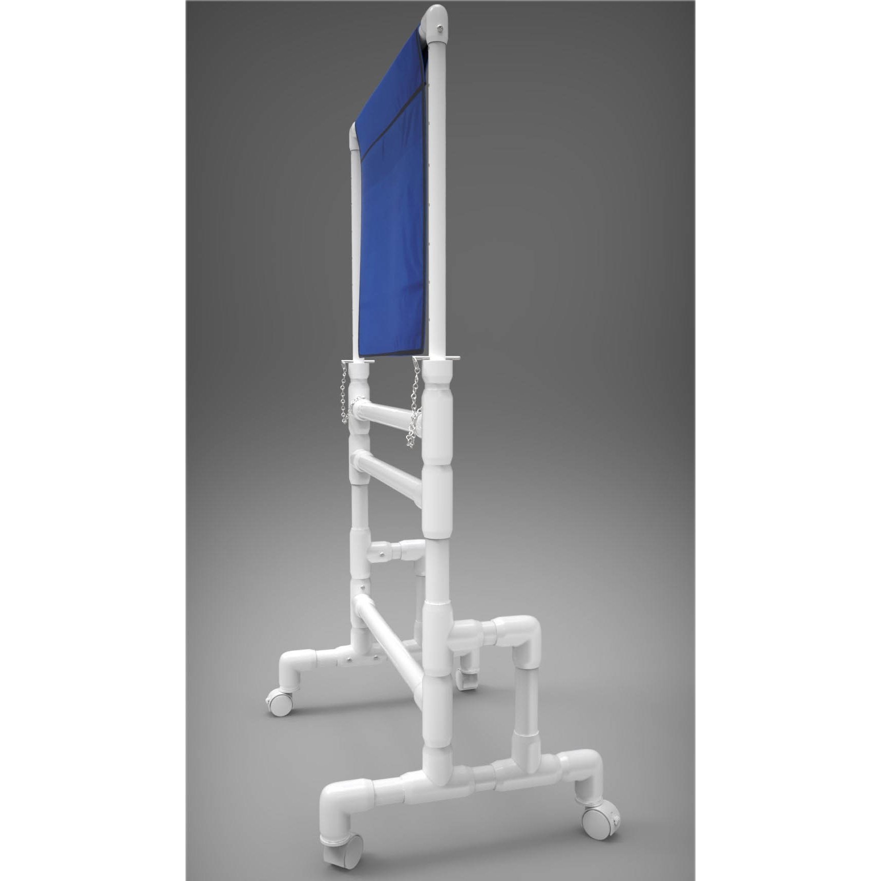 Open base Adjustable Mobile Lead Protection Shield