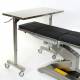 MidCentral Stainless Steel Height Adjustable Instrument Table