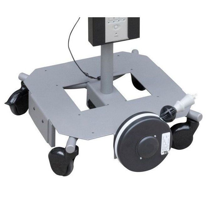 OmniMed 741375 10' Hospital Electrical Cord Reel with 3 Power Outlets