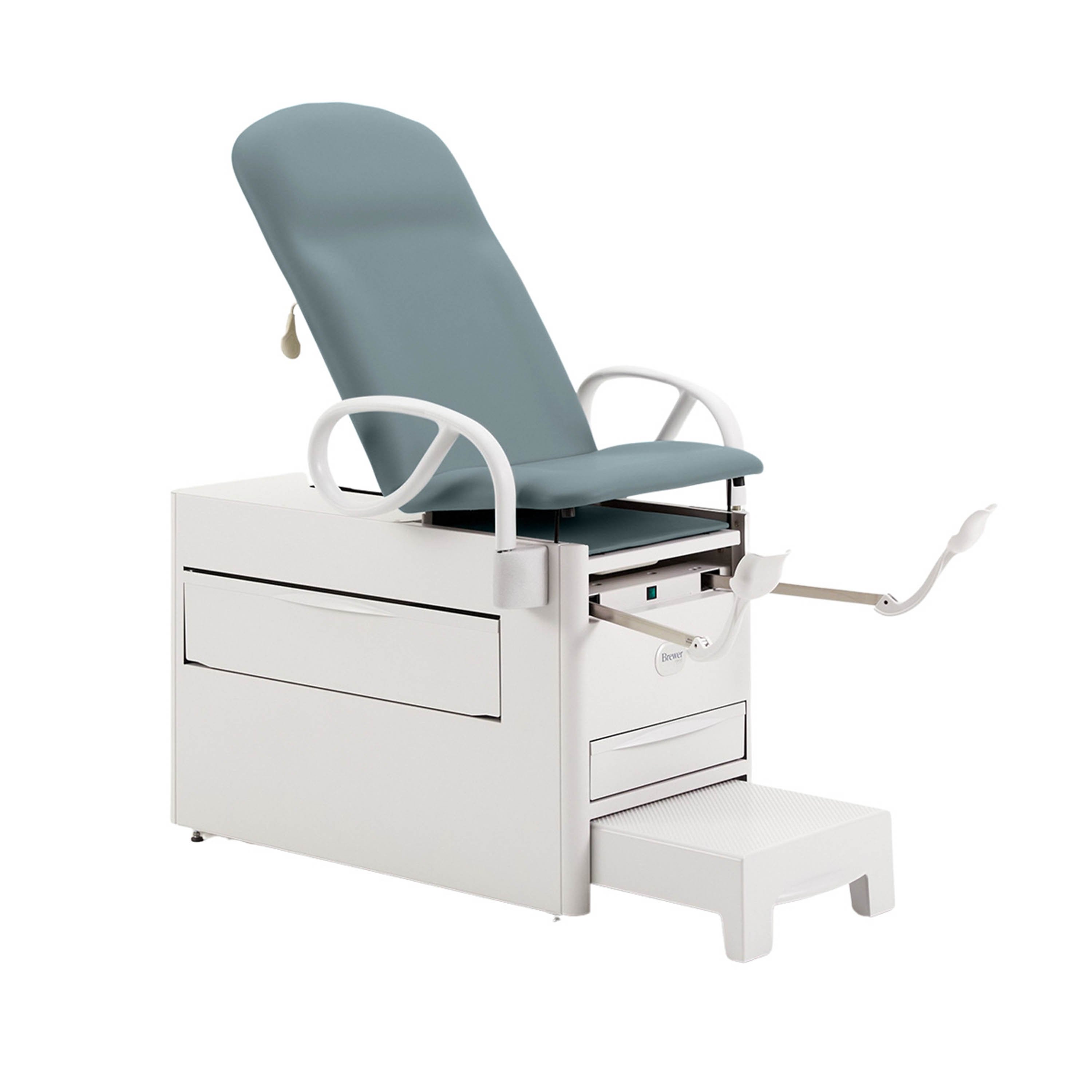 Brewer Versa Exam Table with Stirrups, Pelvic Tilt, Outlet