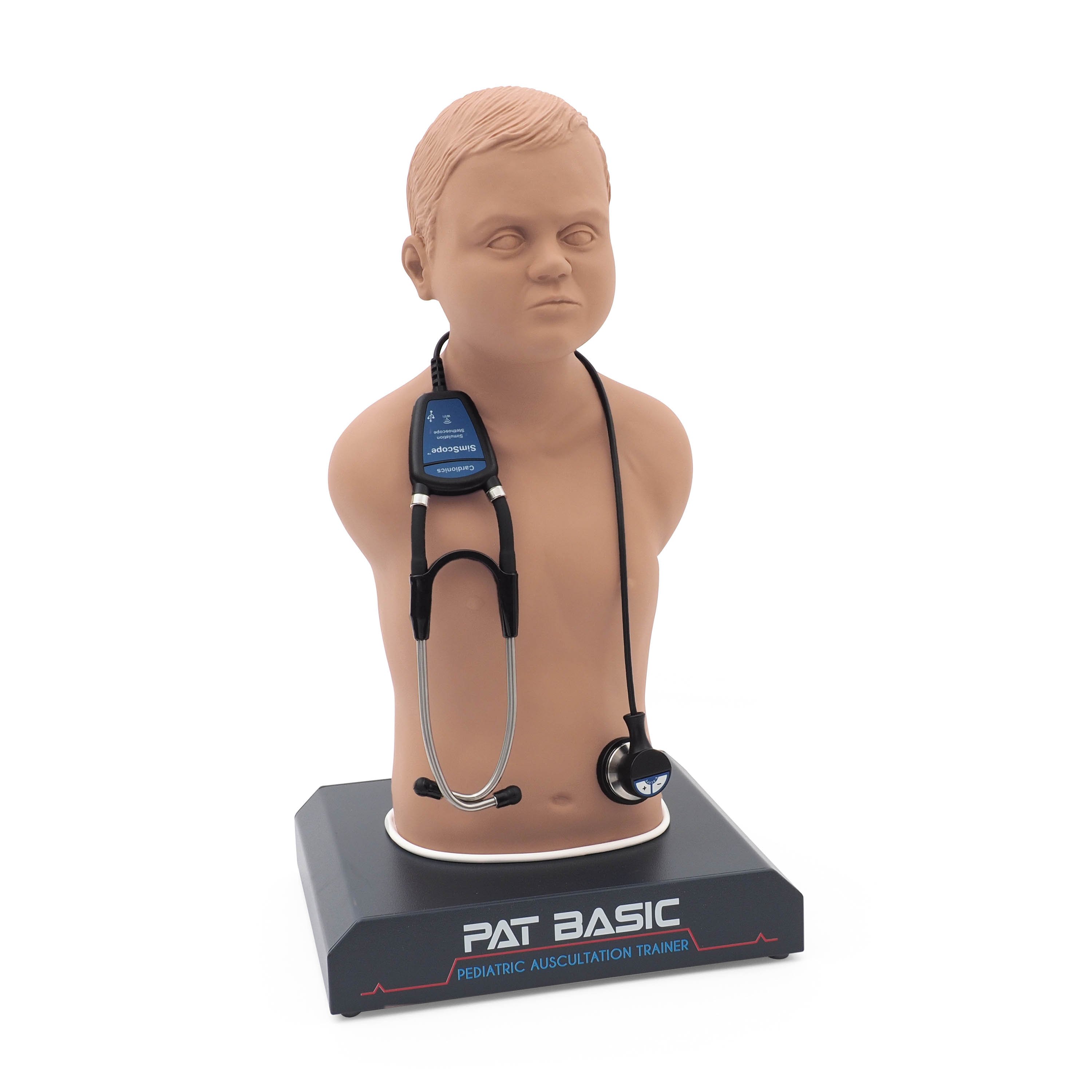 PAT Basic Pediatric Auscultation Manikin, SimScope & Laptop