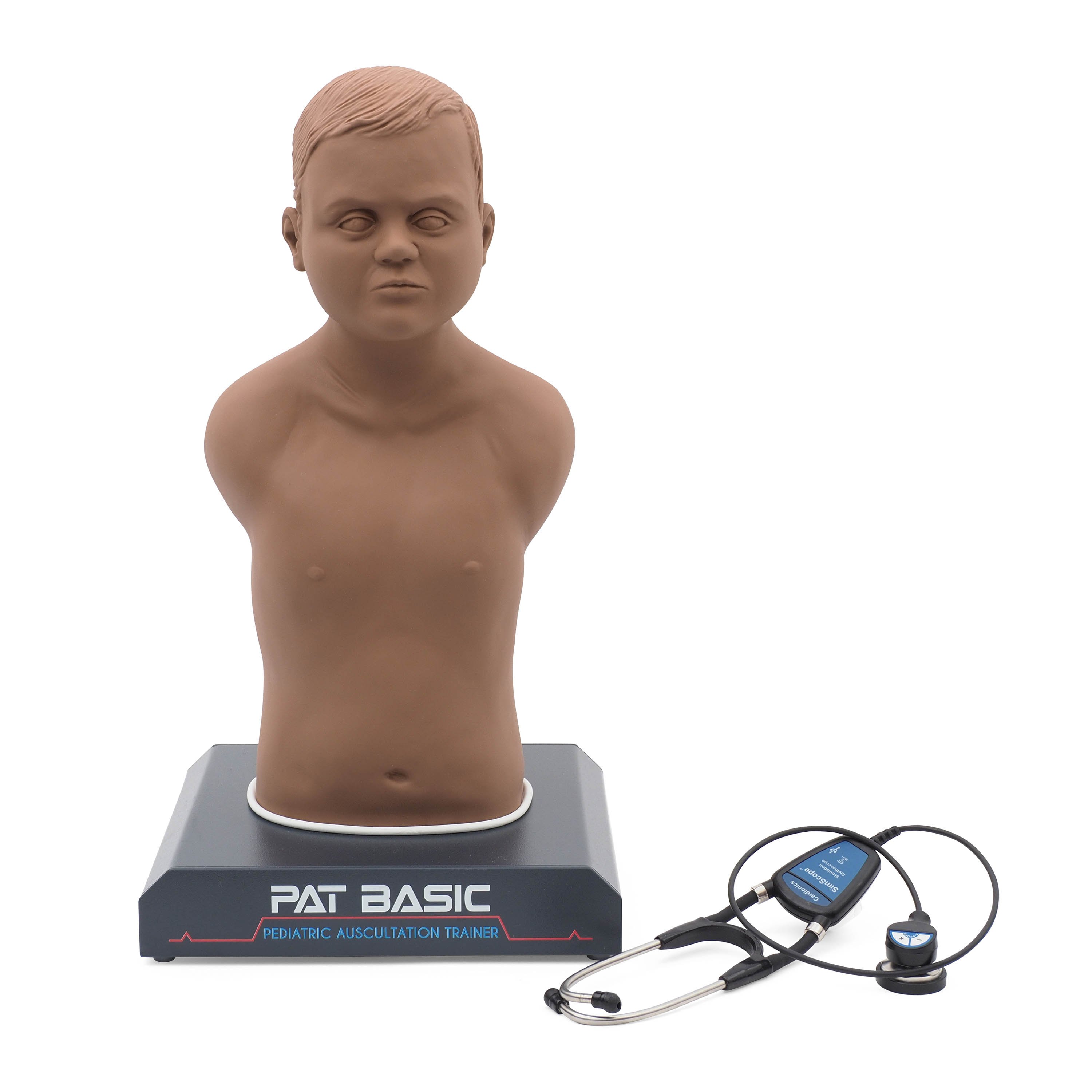 PAT Basic Pediatric Auscultation Manikin, SimScope & Laptop