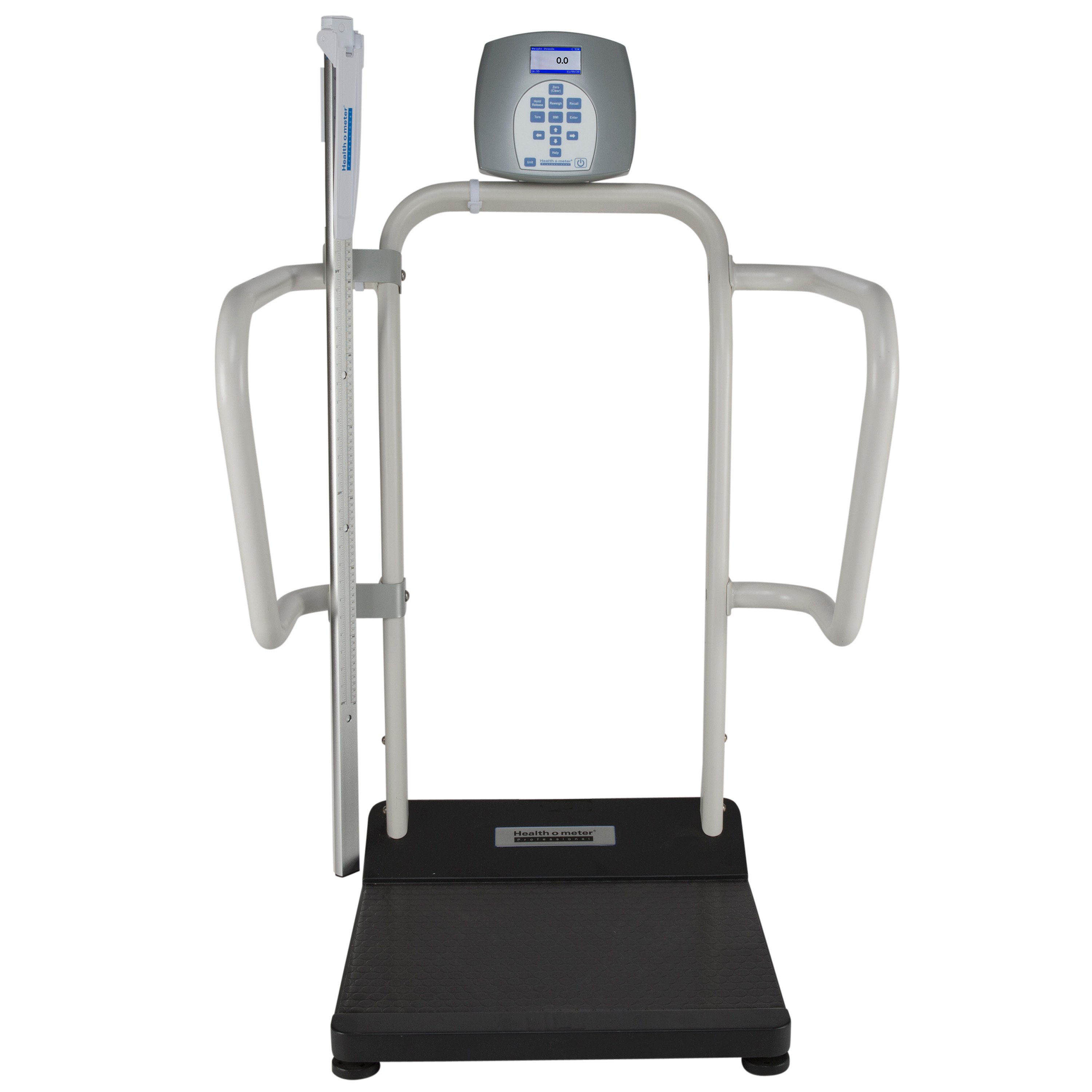 Digital Platform Scale Extra Wide Handrails Digital Height Rod