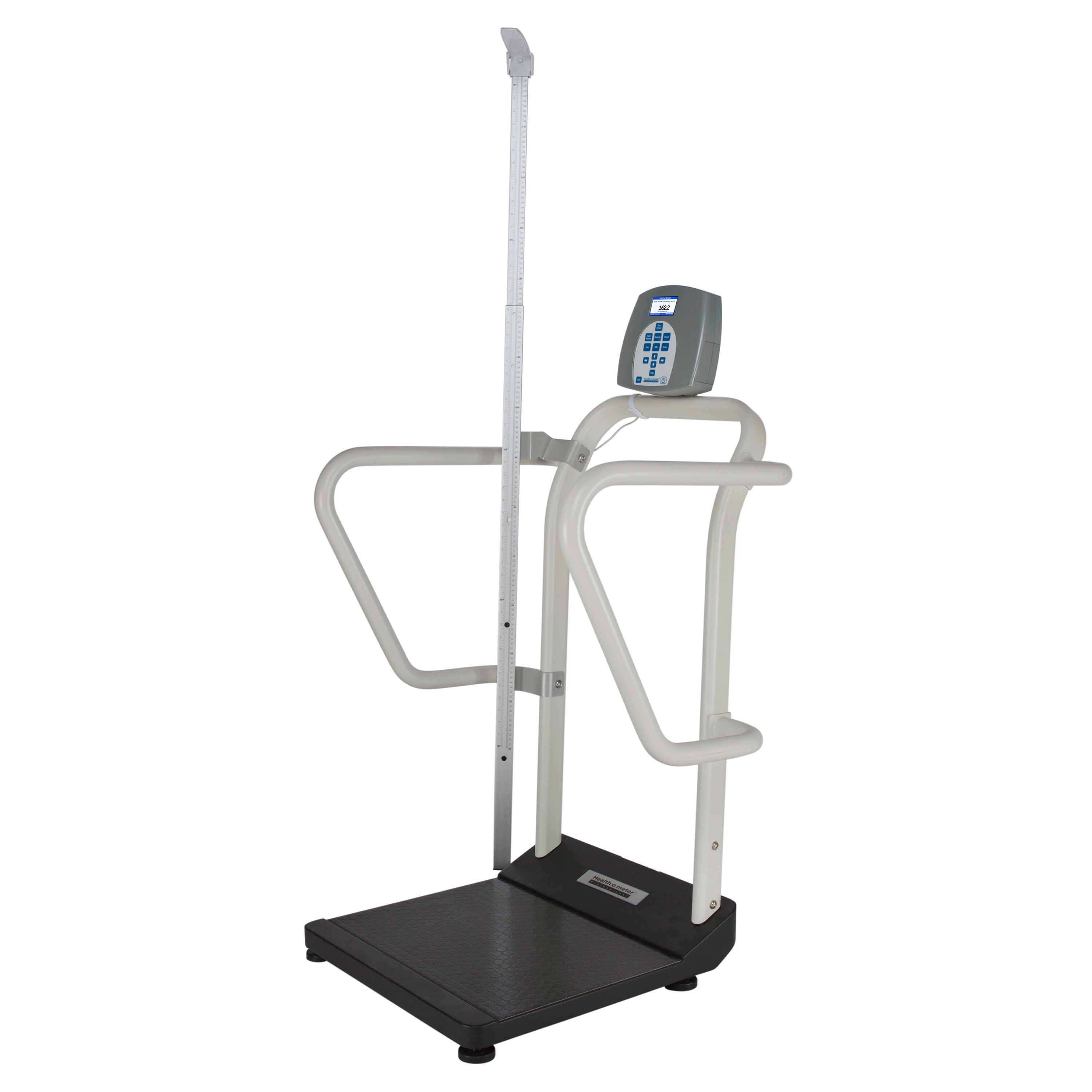 Digital Platform Scale Extra Wide Handrails Digital Height Rod