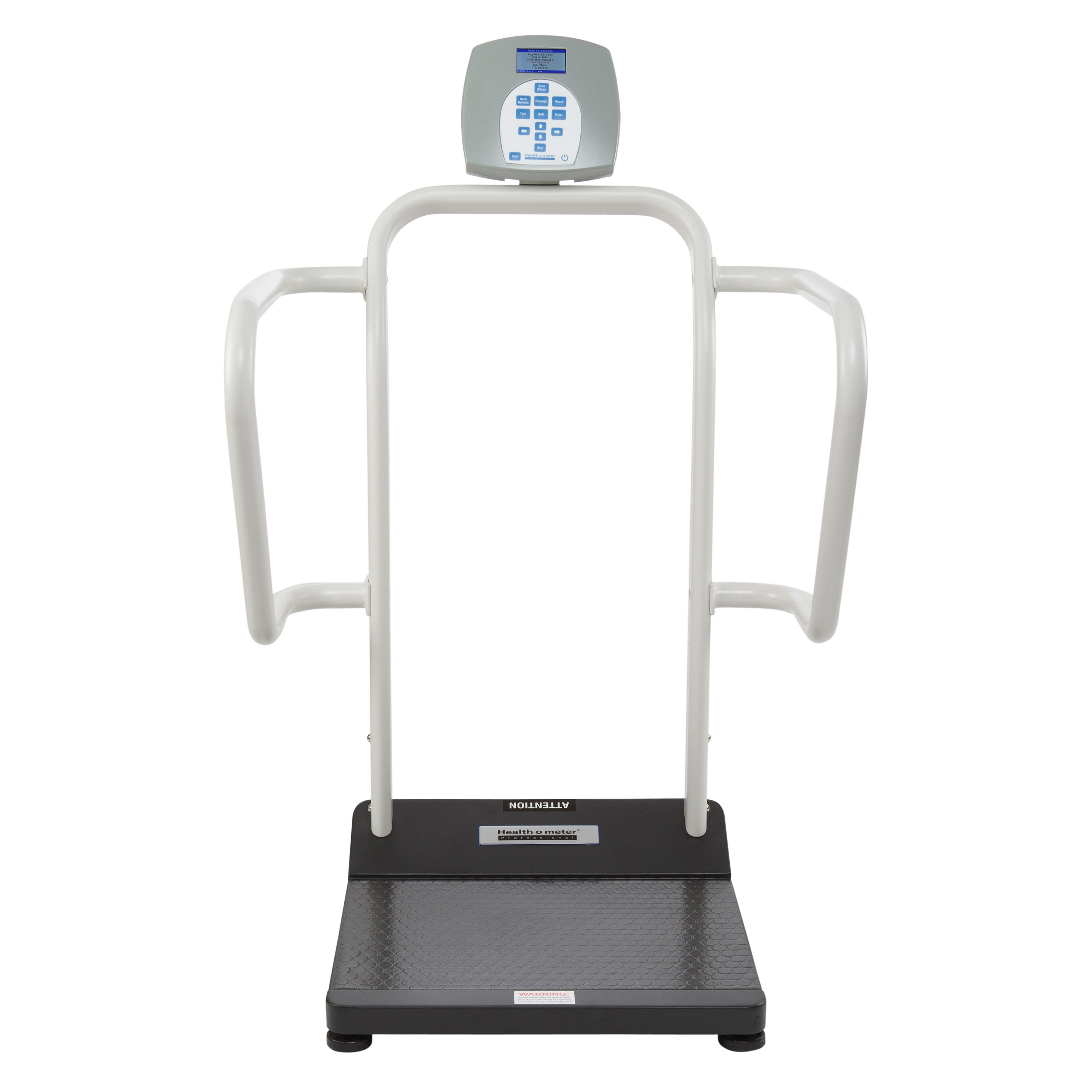 Bariatric Digital Platform Scale with Extra Wide Handrails
